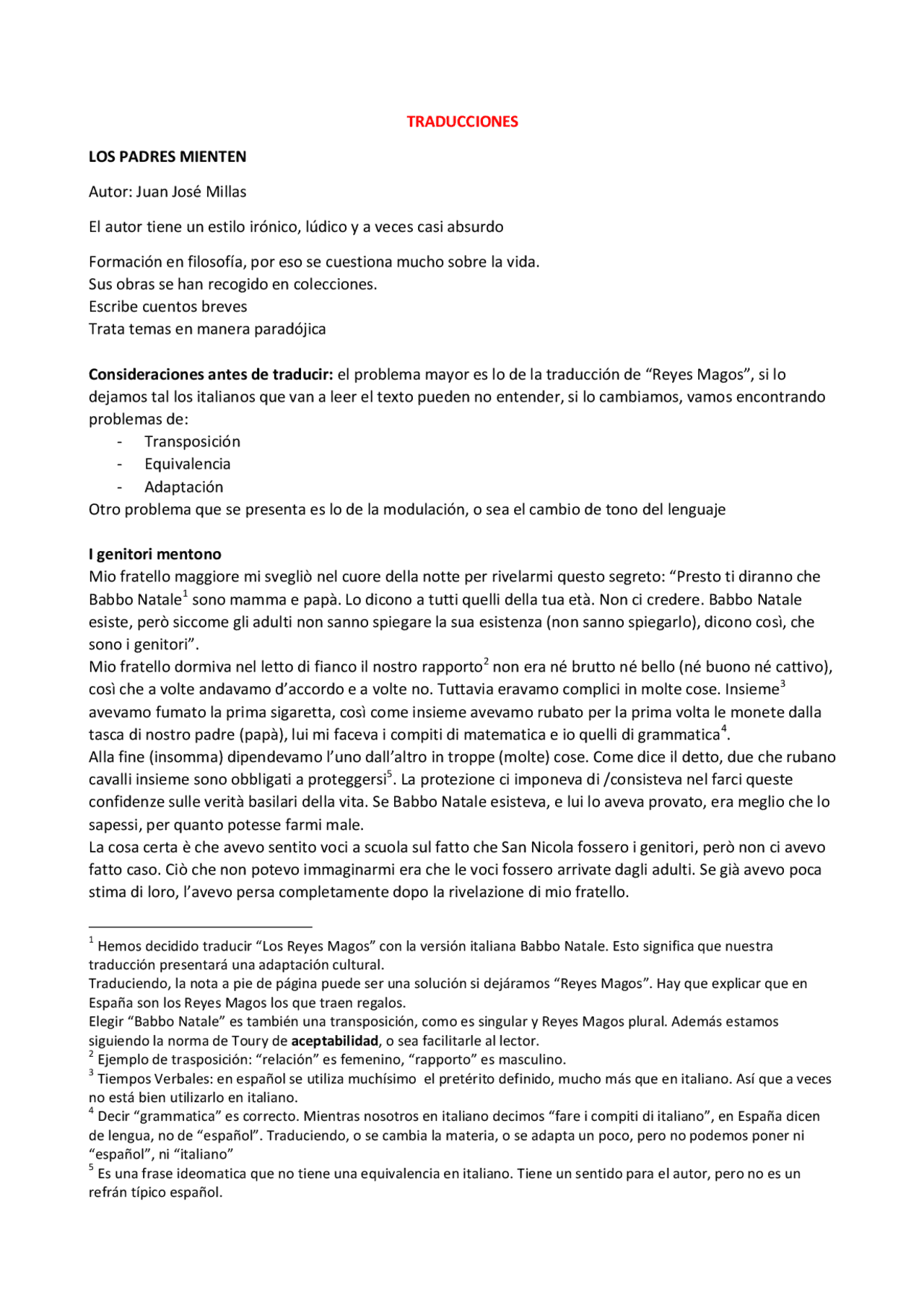 Traduzione Tesi Di Mininni Lingua Spagnola 3 Unito Docsity