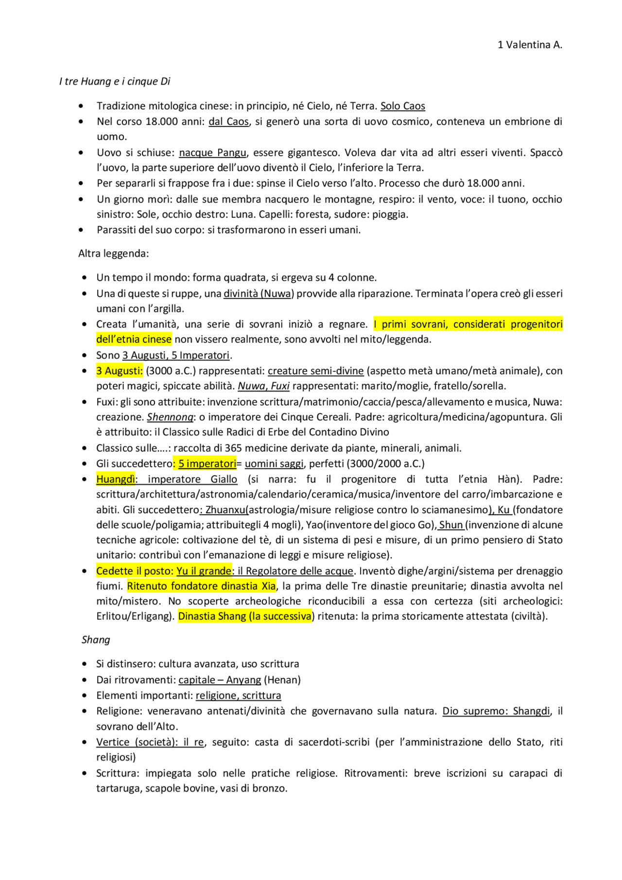 Cina Una Storia Millenaria Di Kai Vogelsang Docsity