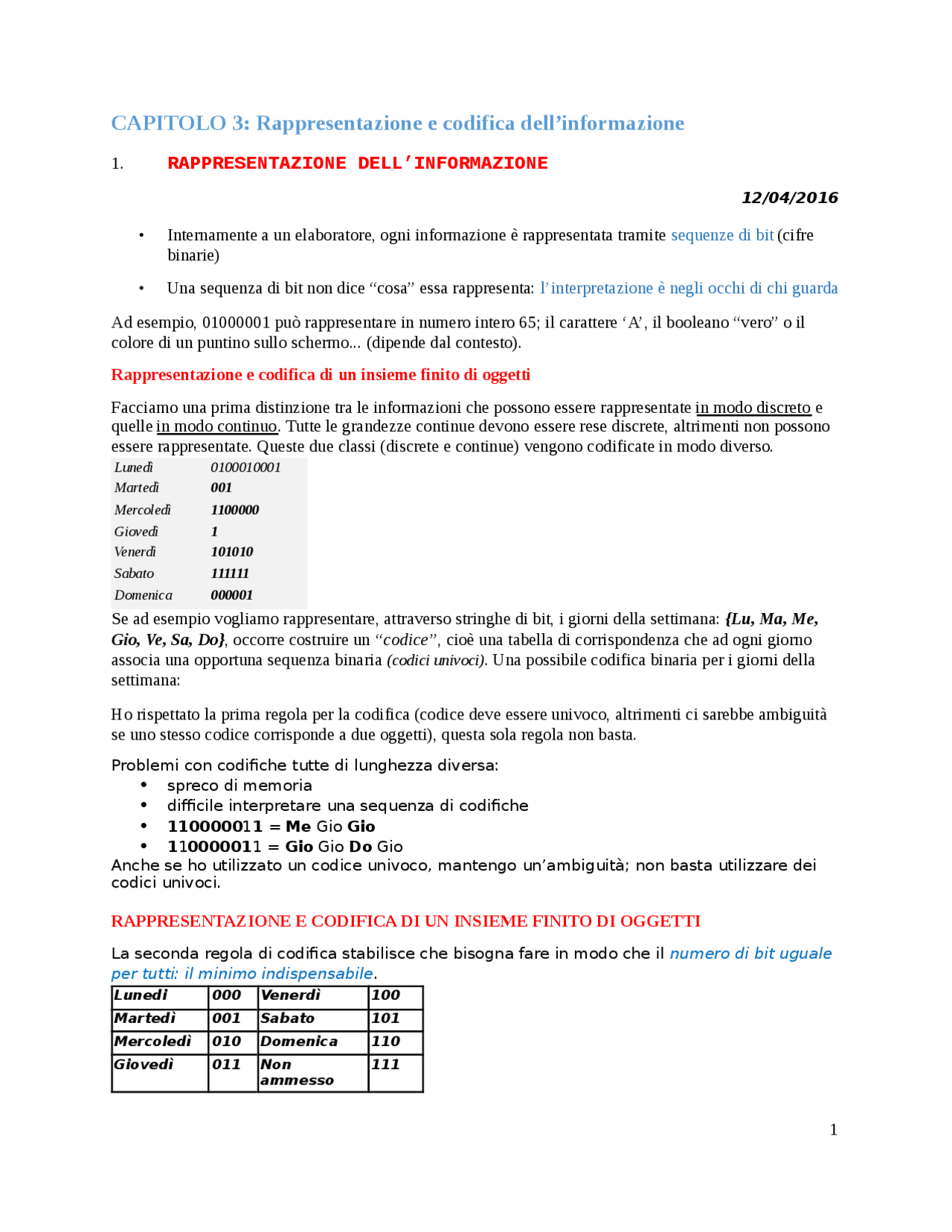 Appunti Informatica Parte 3 Docsity