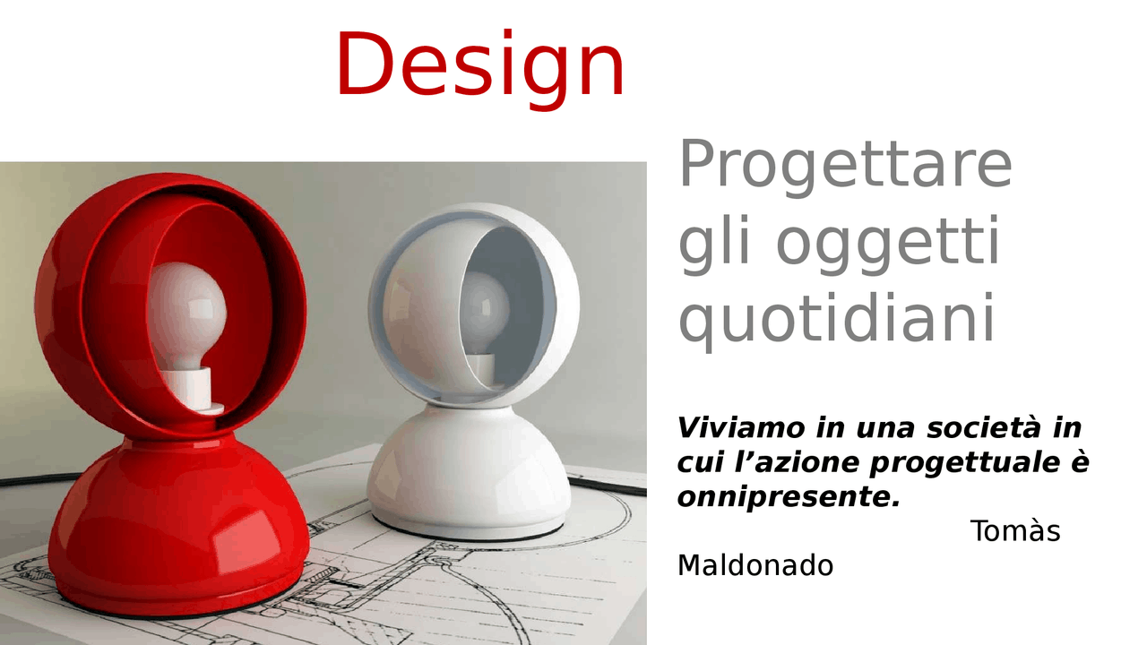 Design E Le Sue Caratteristiche Docsity