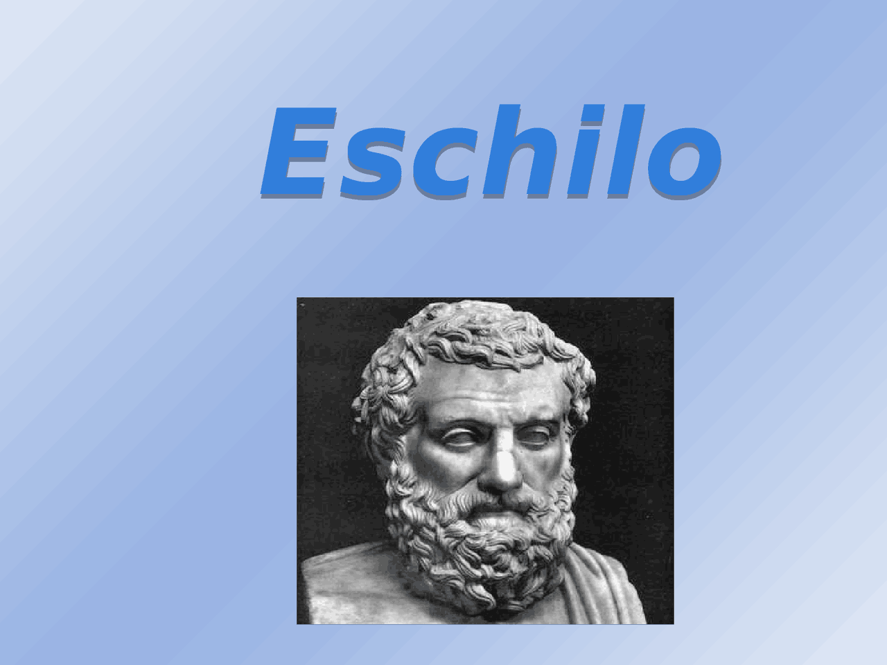 Eschilo, versione 2.0 - Docsity