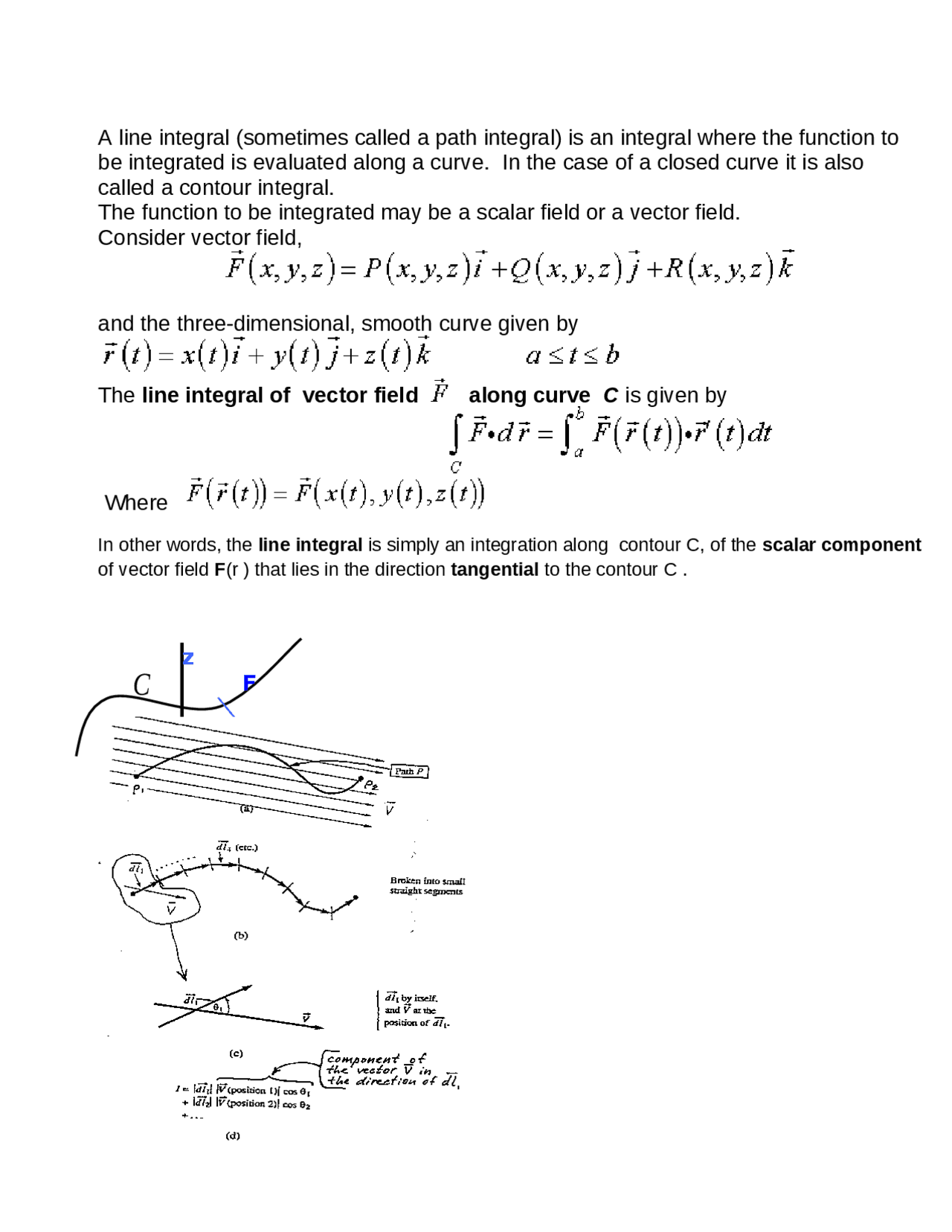 Integral calculusline integral , surface integral and volume integral ...