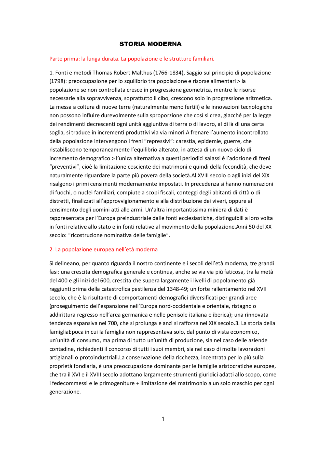 Manuale Di Storia Moderna Di C Capra Docsity
