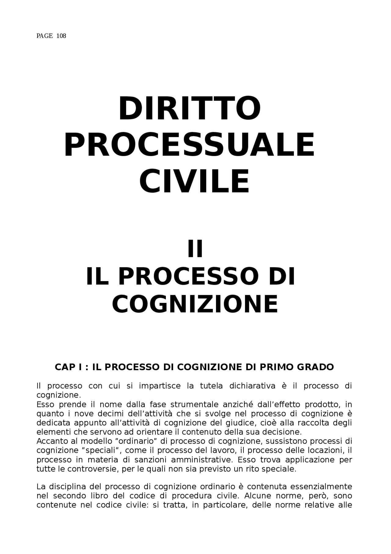 Diritto Processuale Civile Luiso Docsity