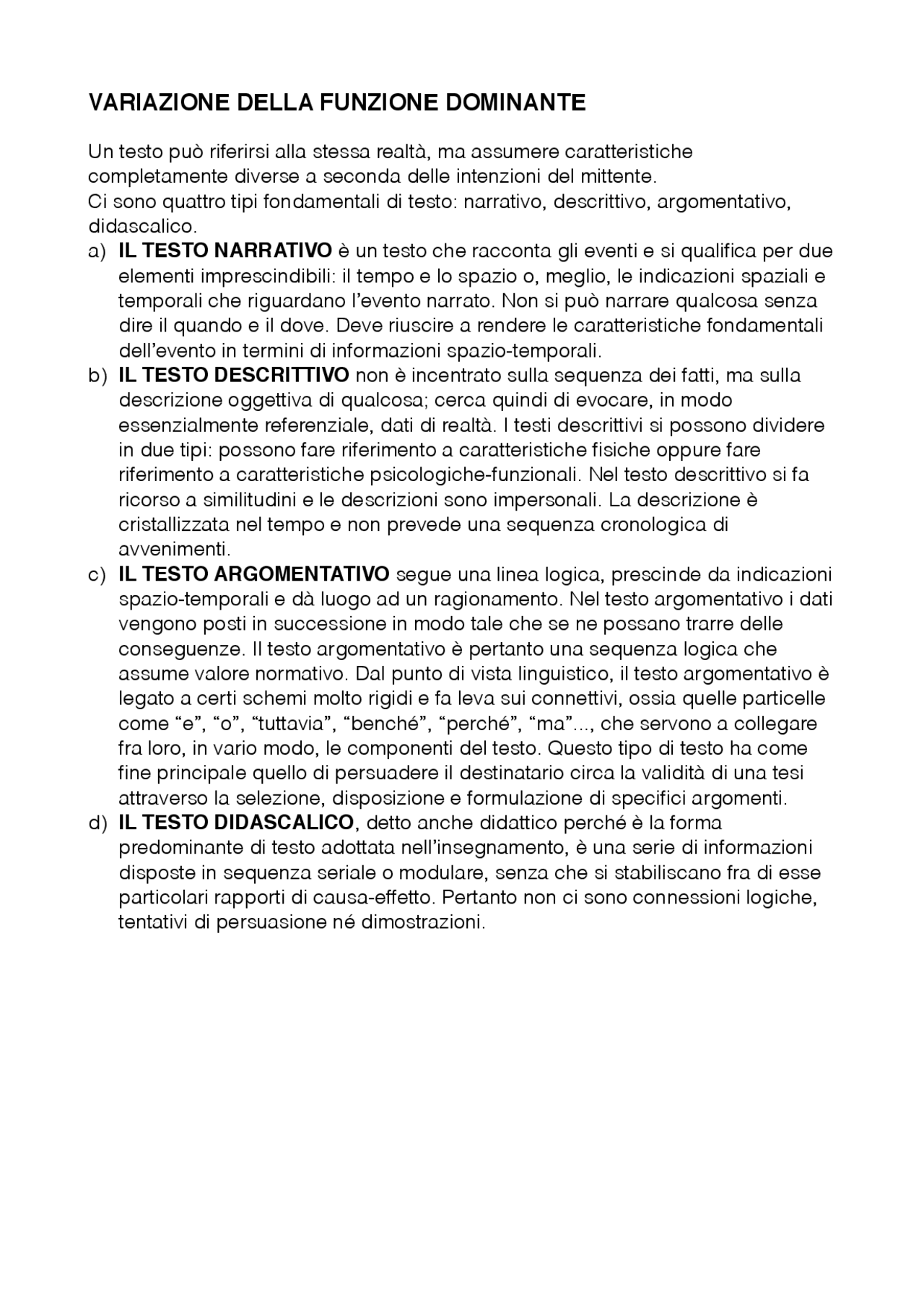 Tecniche Espressive Dellitaliano Docsity