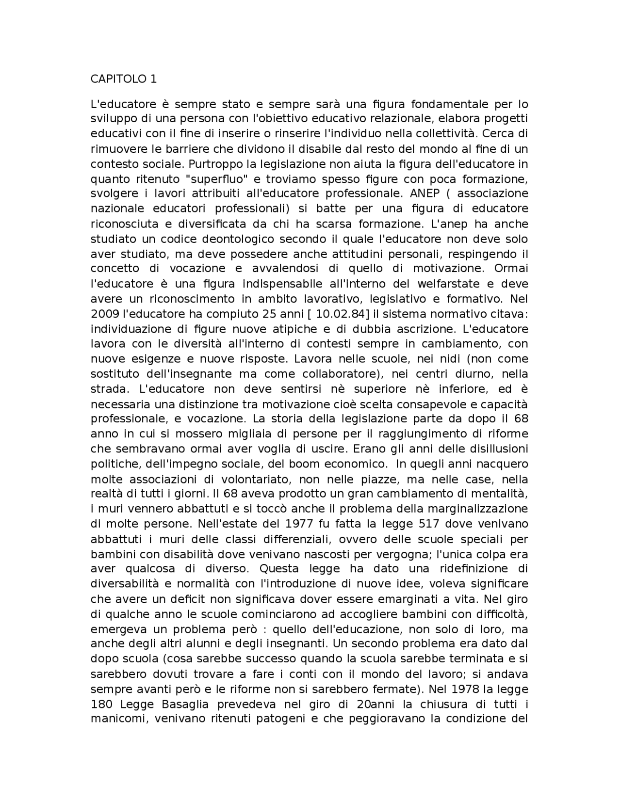 Lavorare Con Le Diversità Docsity
