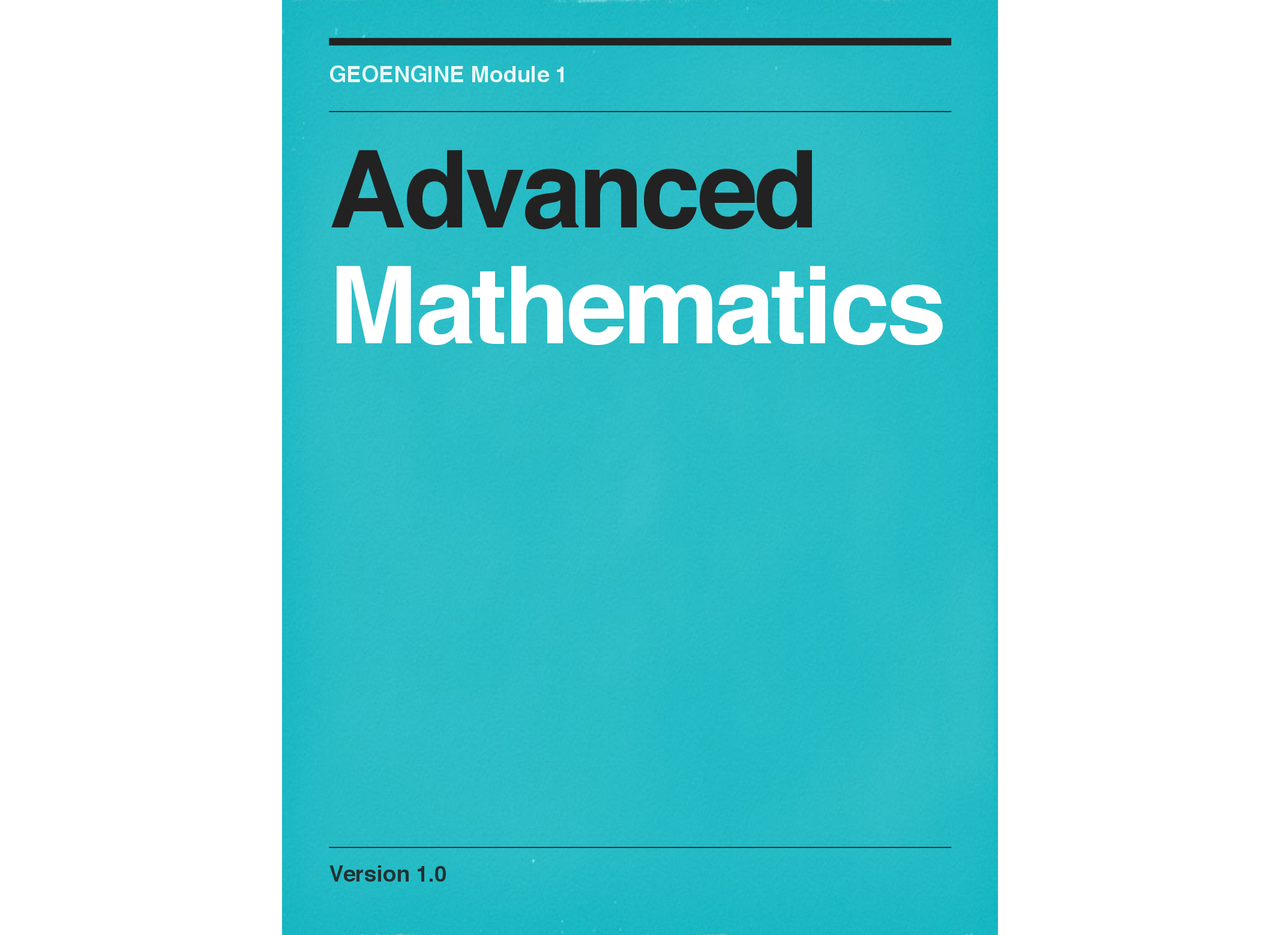 Advanced Mathematics for GEOENGINE Module 1 - Docsity
