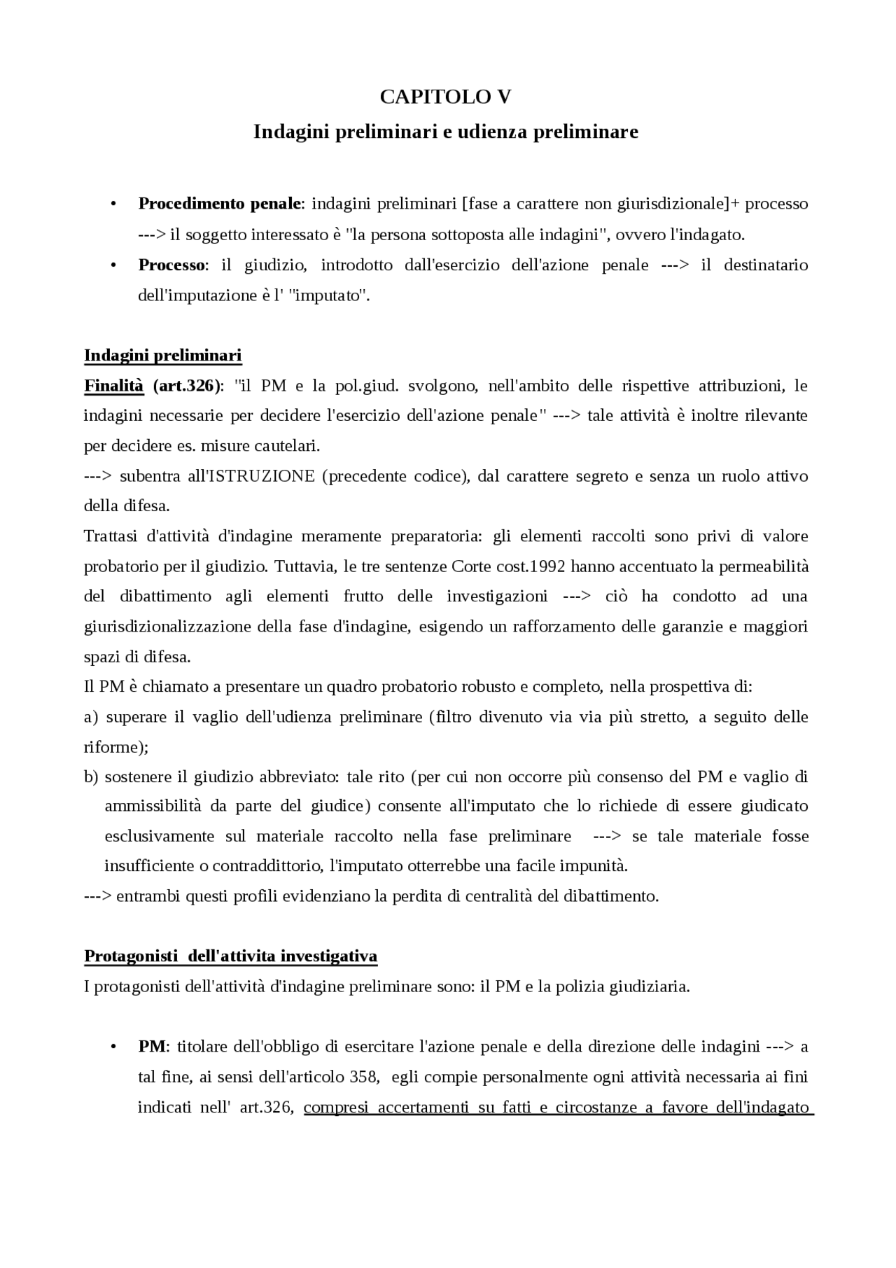 Riassunto Libro Conso Grevi Edizione 8 Per Lesame Di Procedura