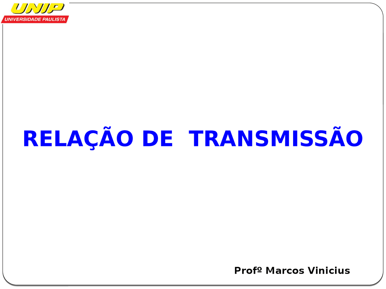 Projeto De Maquinas Aula 03 Docsity