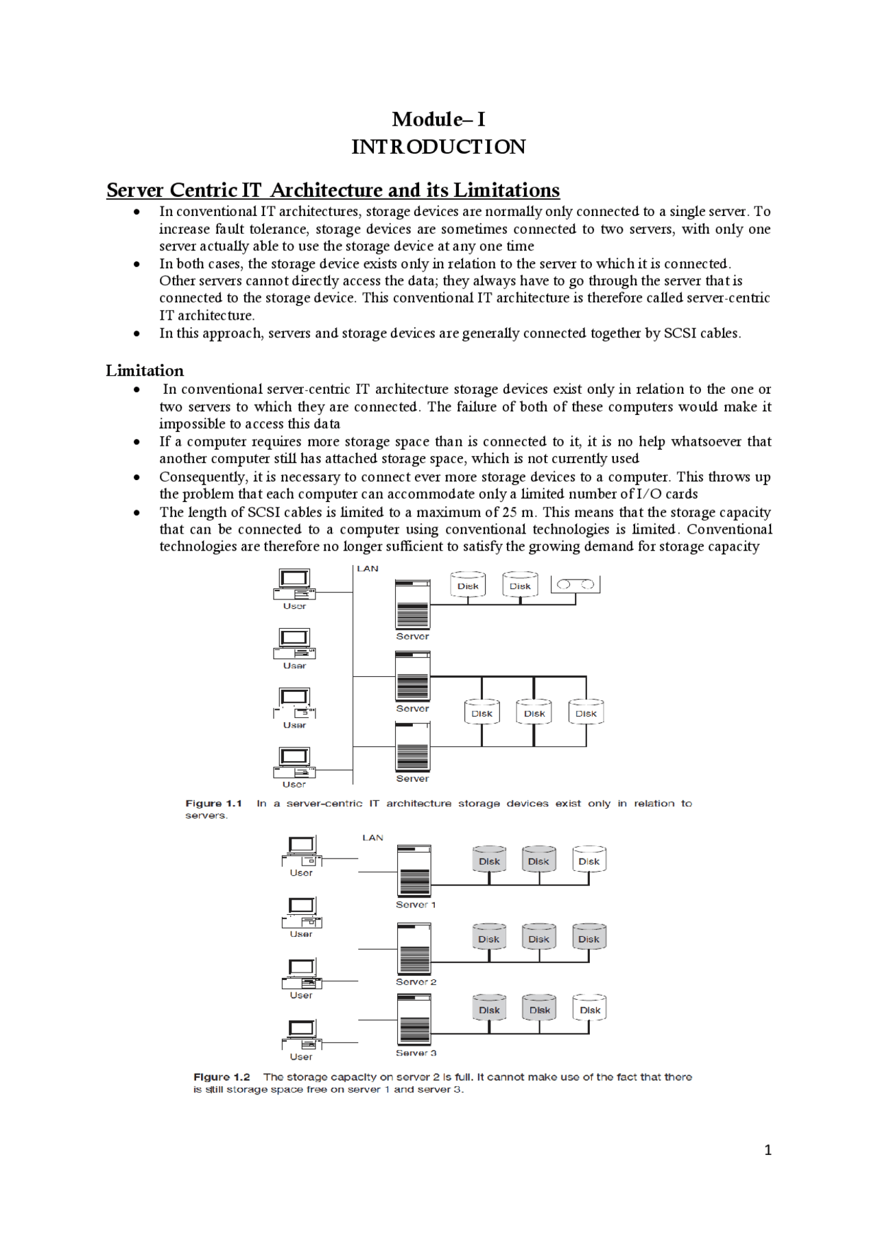 Storage Network Management And Retrieval Docsity