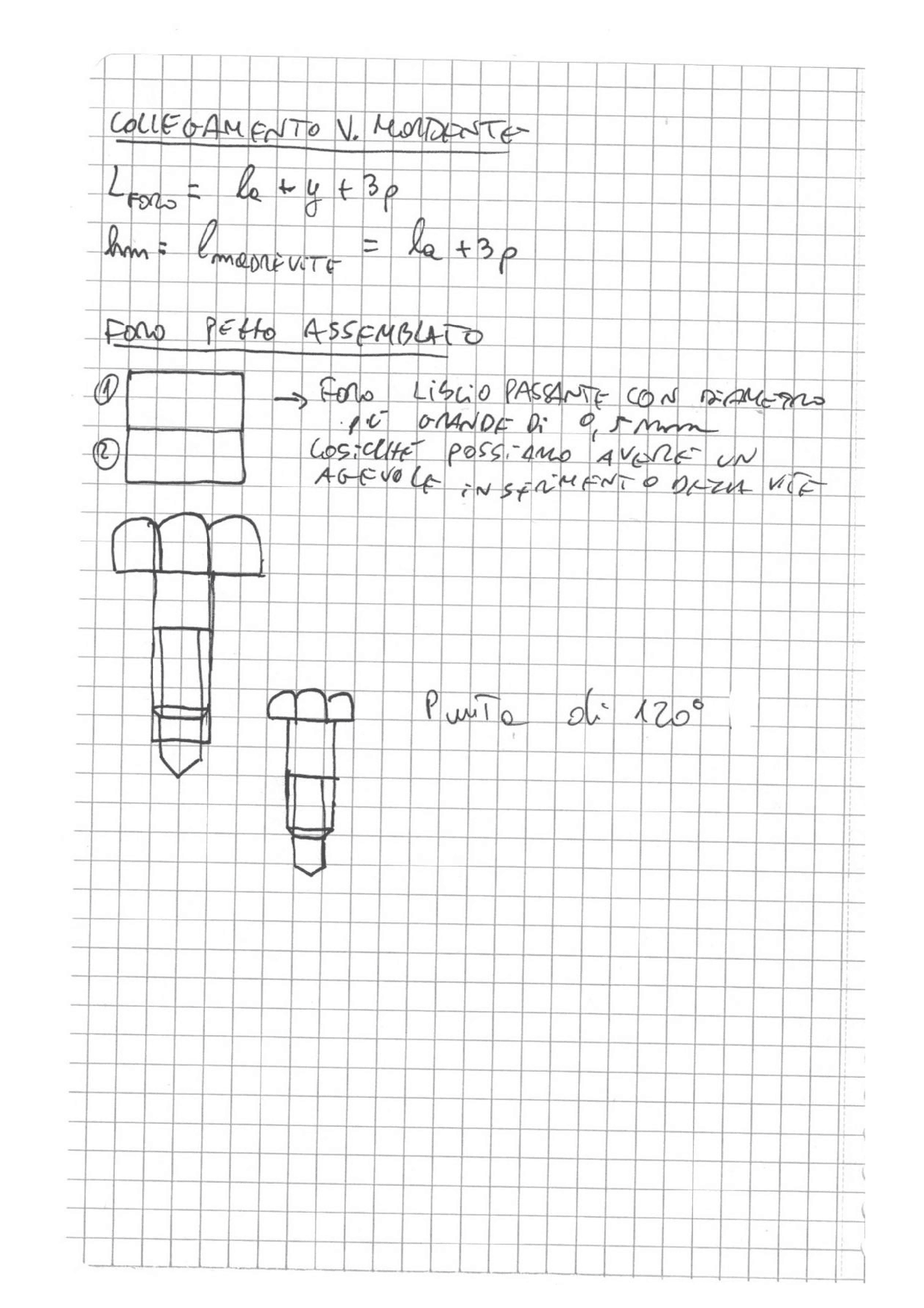 Collegamenti filettati - Docsity