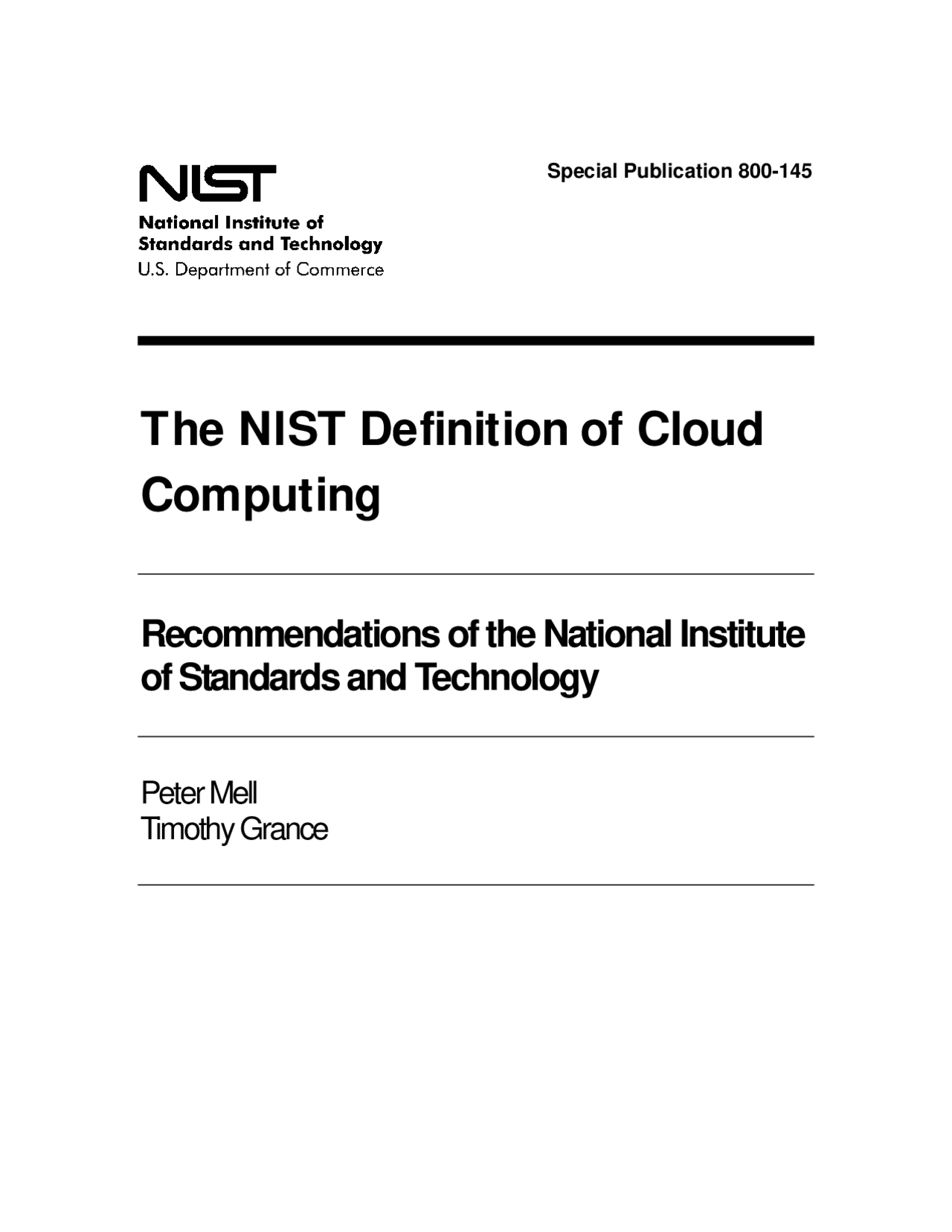 NIST cloud security ebook | Study notes Computer Science - Docsity