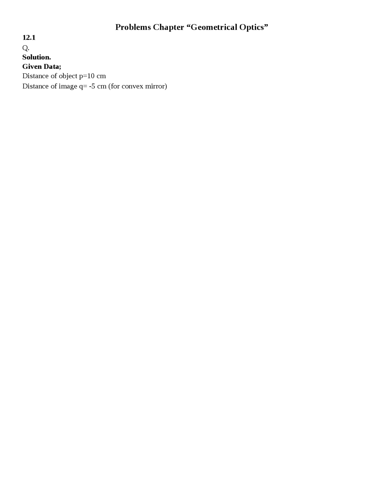 Chapter Notes For Class 10 Docsity