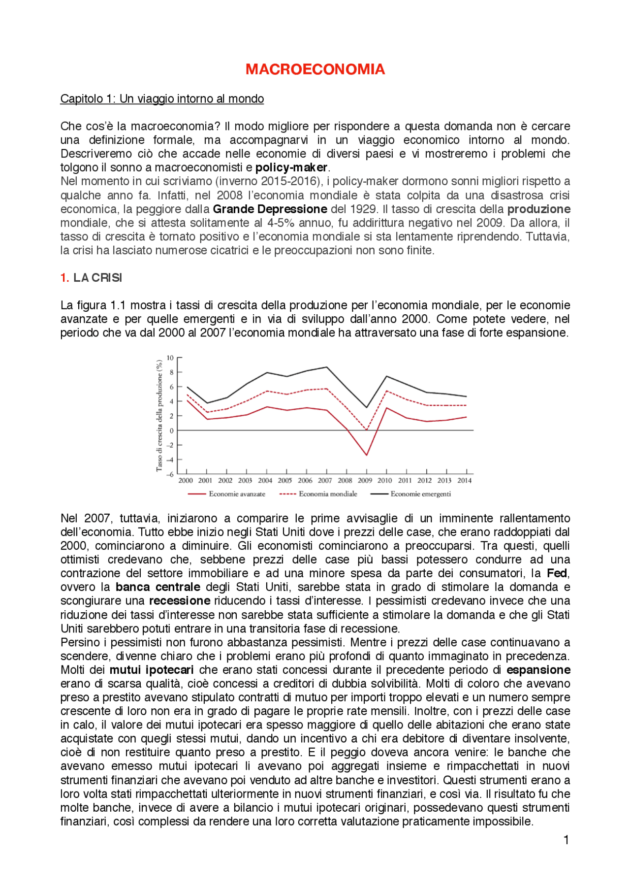 Macroeconomia Riassunto O Blanchard A Amighini F Giavazzi
