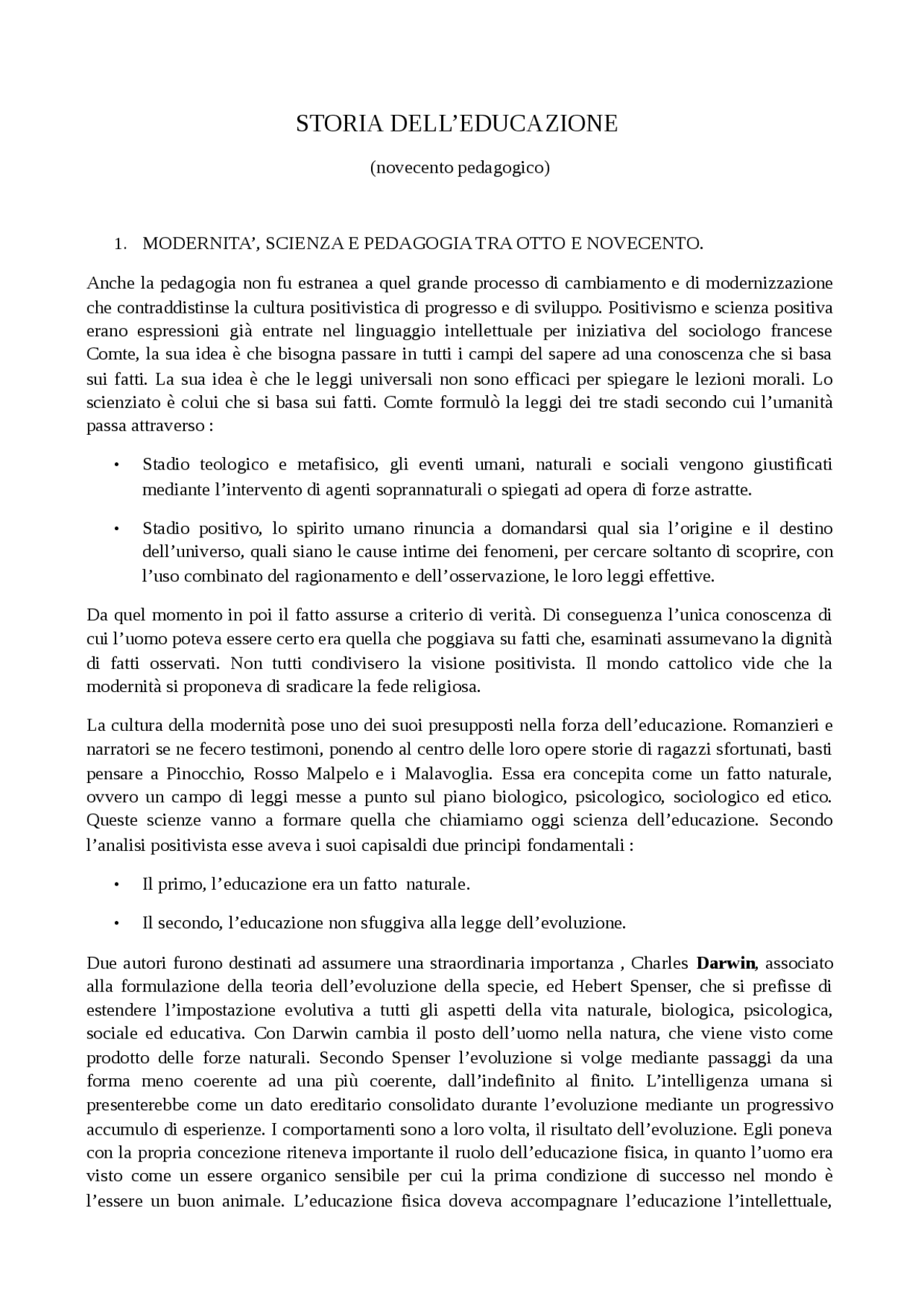 Scienze Delleducazione Docsity