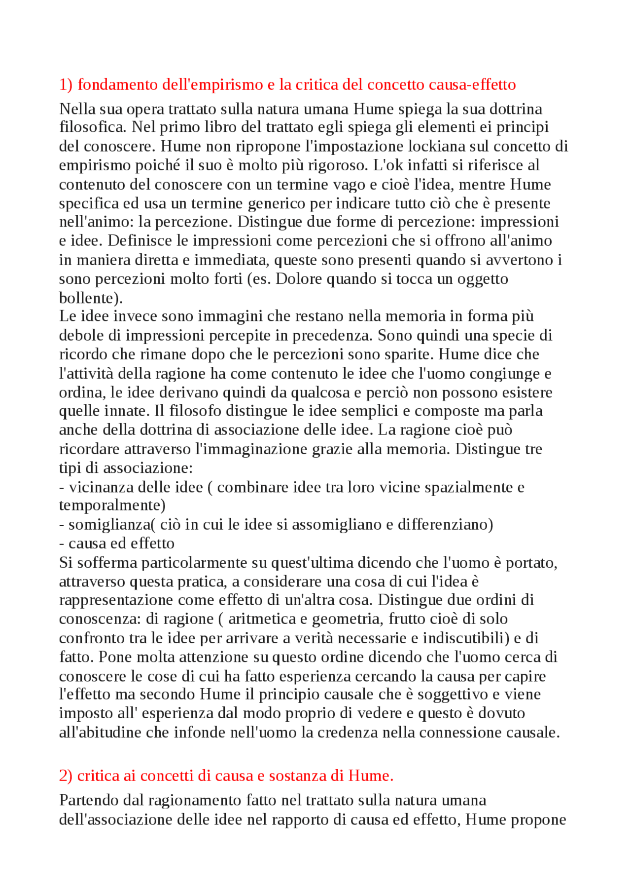 Domande E Risposte Di Filosofia Docsity