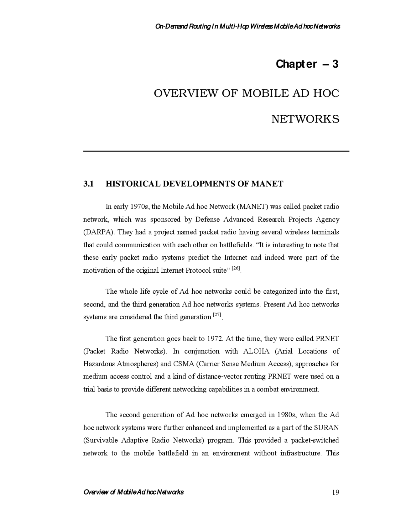 Wireless Adhoc Networks Docsity