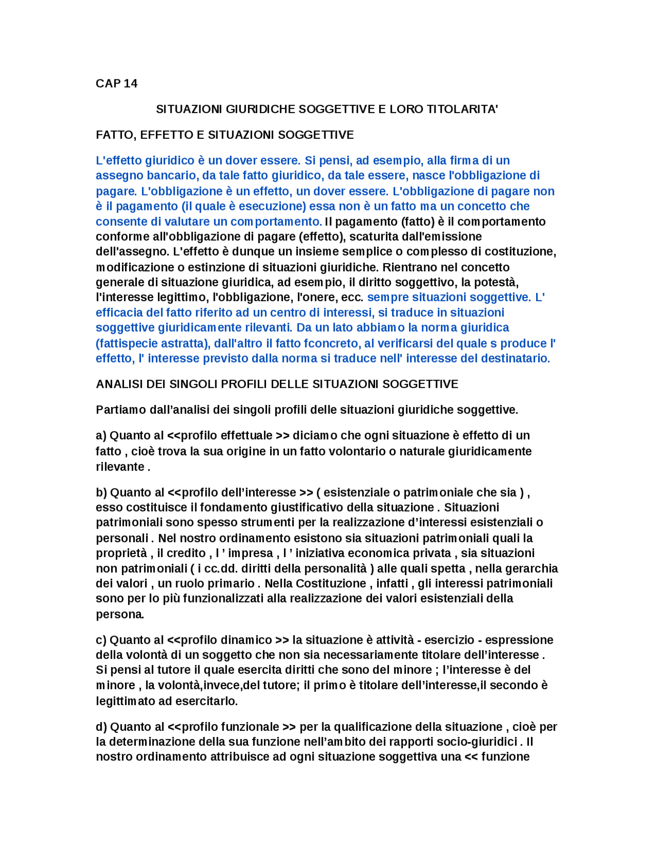 Diritto Civile Perlingieri Docsity