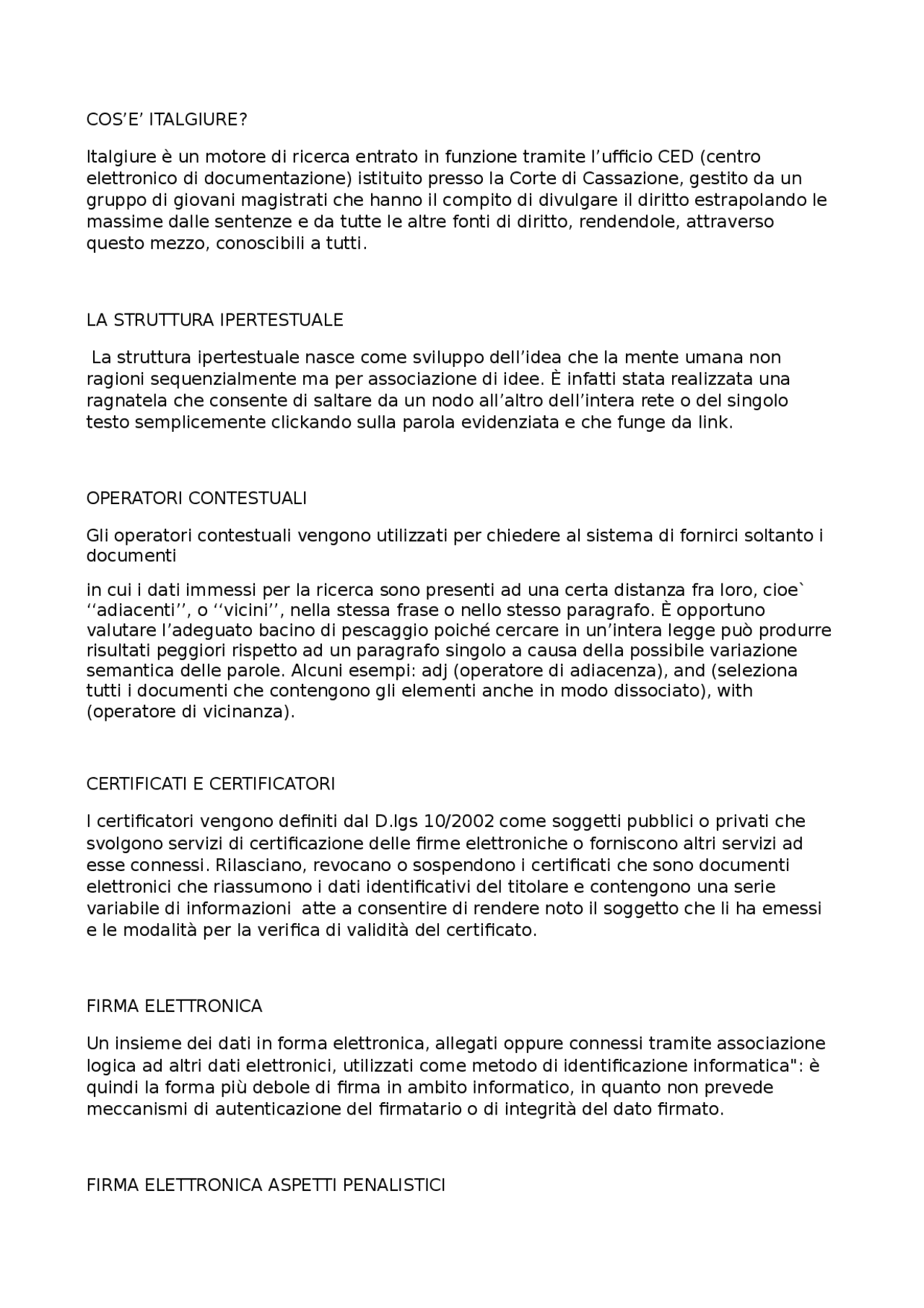 Domande Di Informatica Docsity