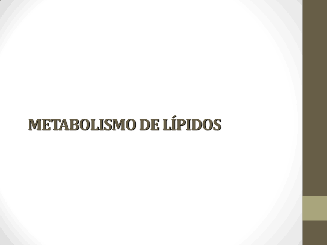 Metabolismo De Lípidos Summaries Of Biochemistry Docsity