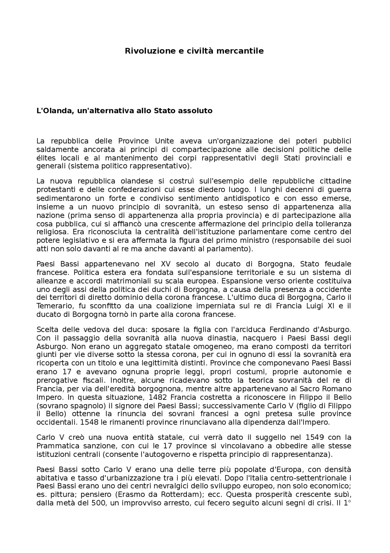 Manuale Donzelli Storia Moderna Docsity