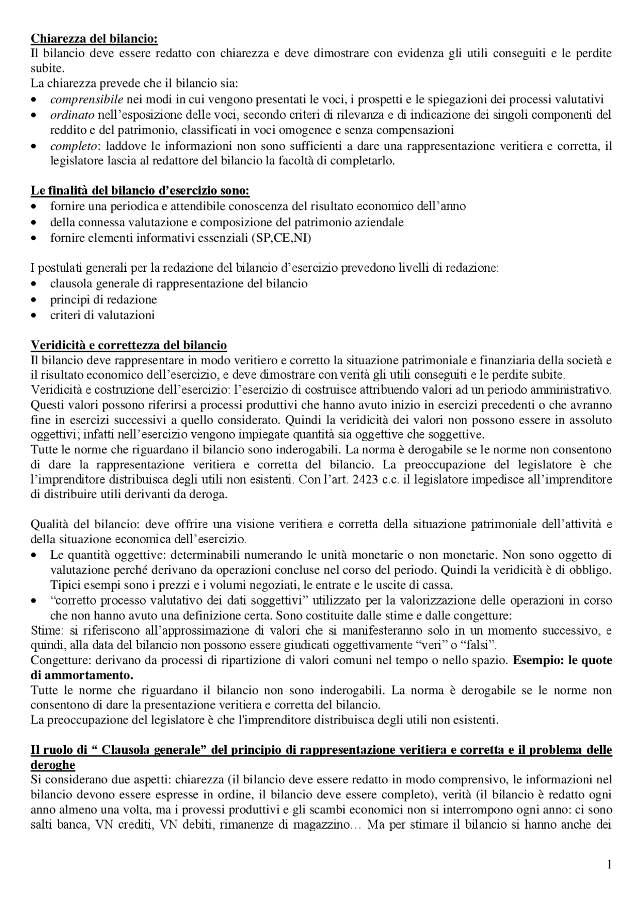 Appunti Di Metodologie E Determinazioni Docsity