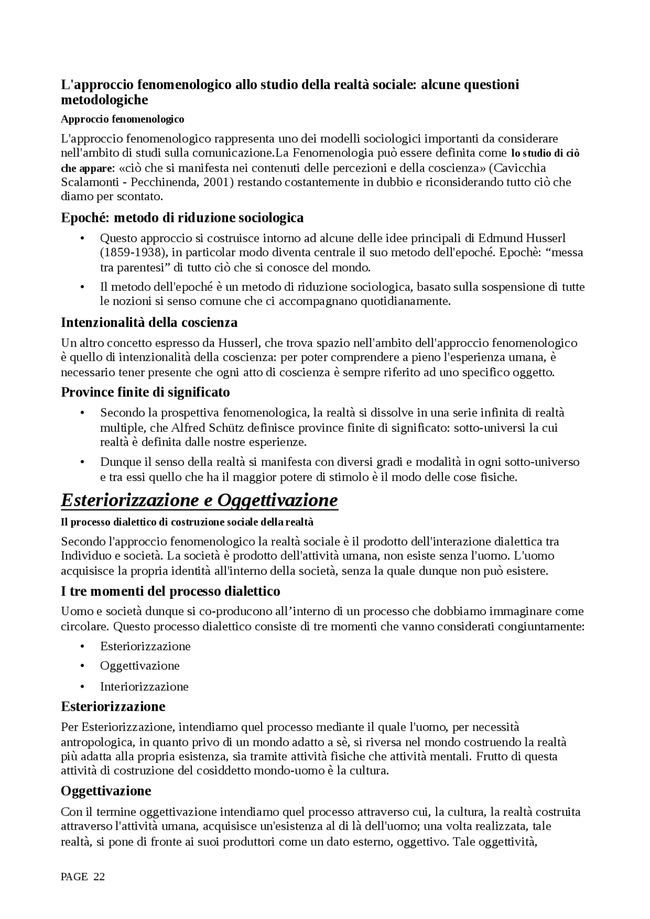 Comunicazione E Processi Culturali Docsity