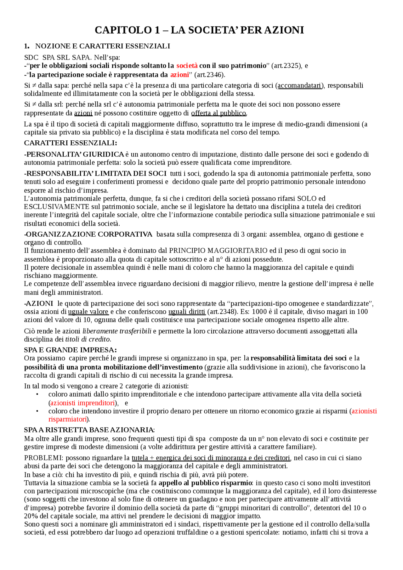 Riassunti Campobasso Volume 2 Docsity