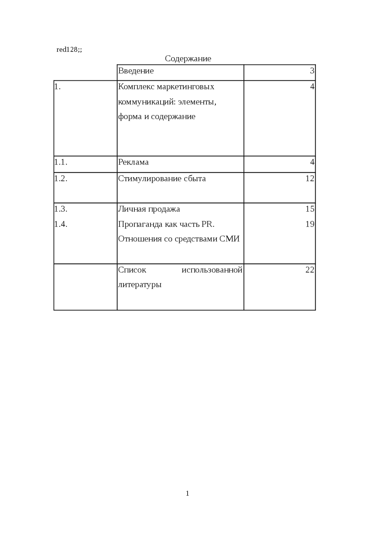 Комплекс маркетинговых коммуникаций Docsity