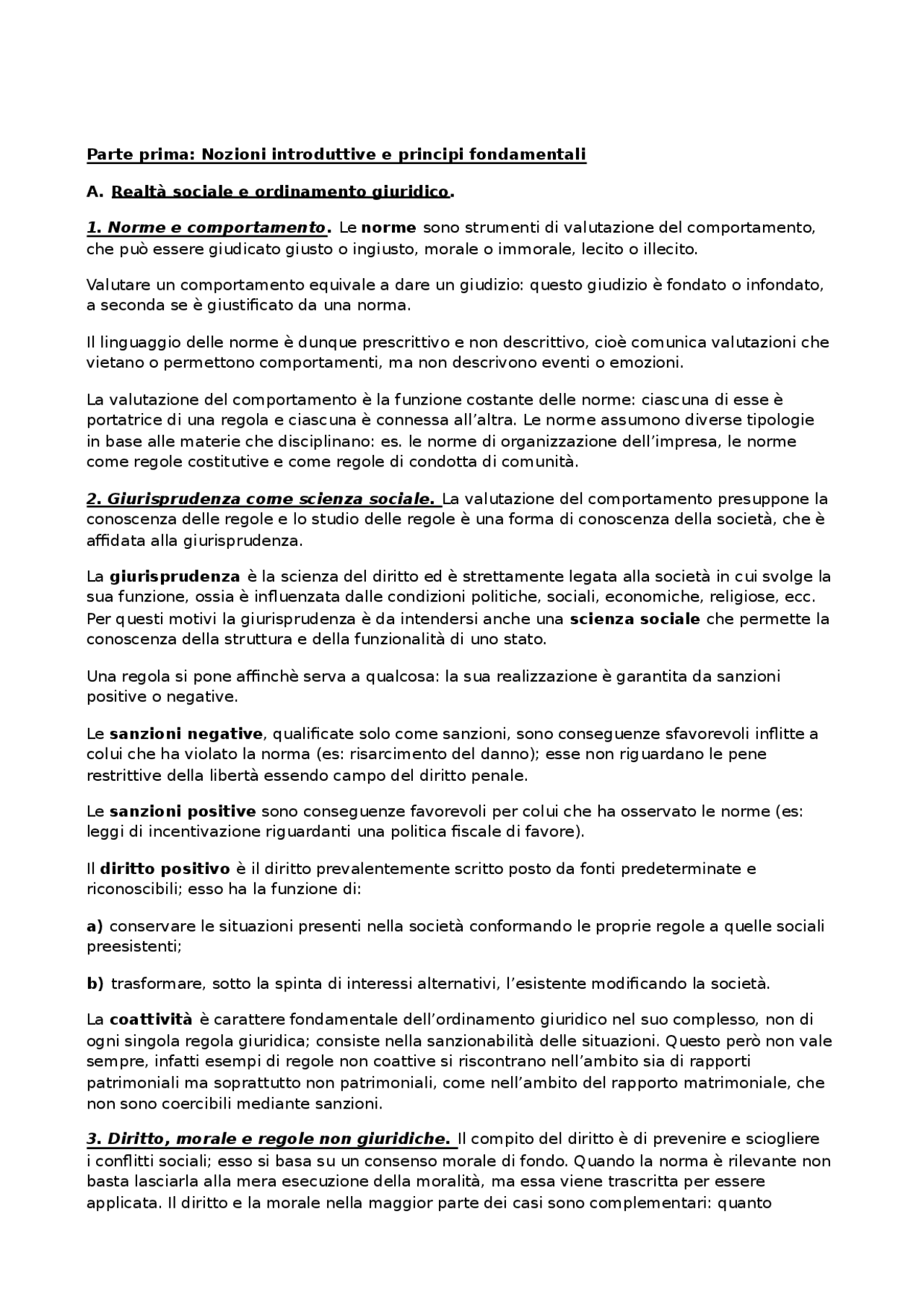 Riassunti Perlingieri Docsity