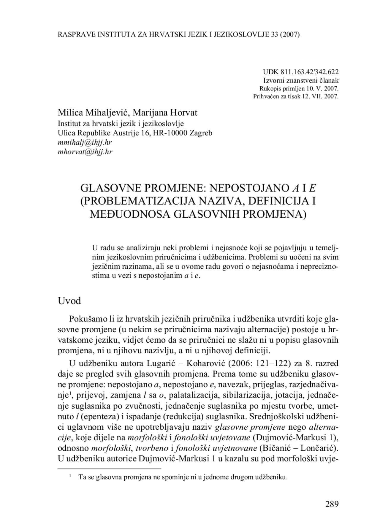 Srpski Jezik I Književnost Skripte Predlog Srpski Jezik Docsity