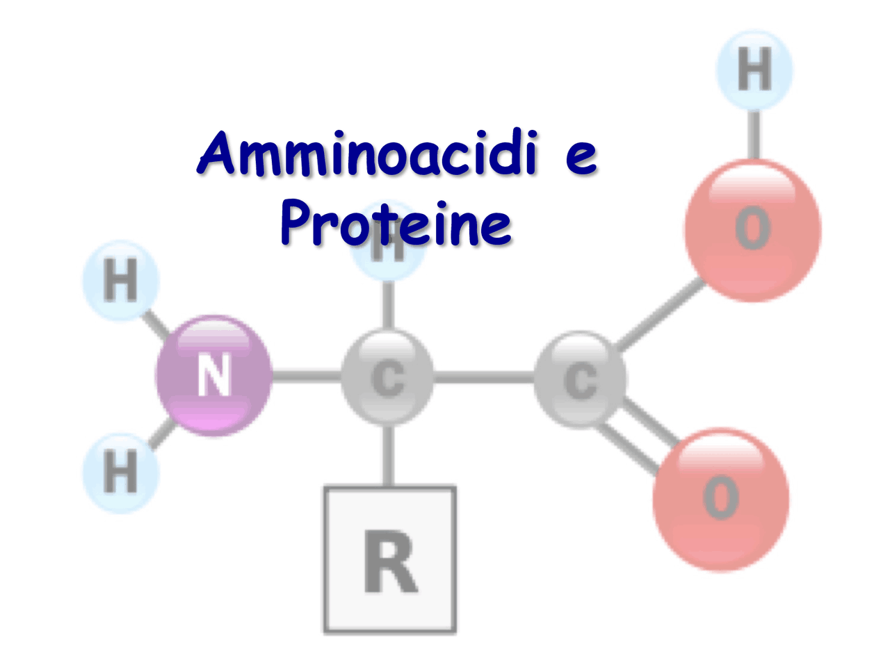 Amminoacidi E Le Proteine Dispense Di Chimica Docsity