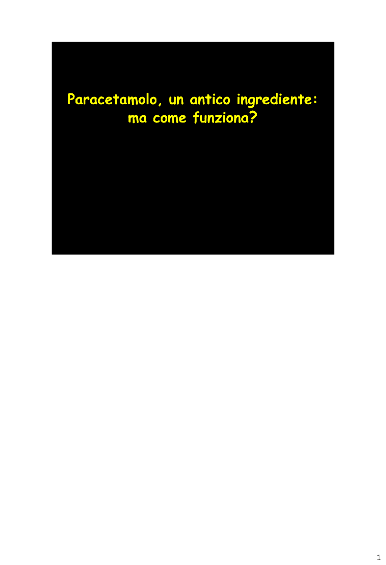 Farmacologia Generale Docsity