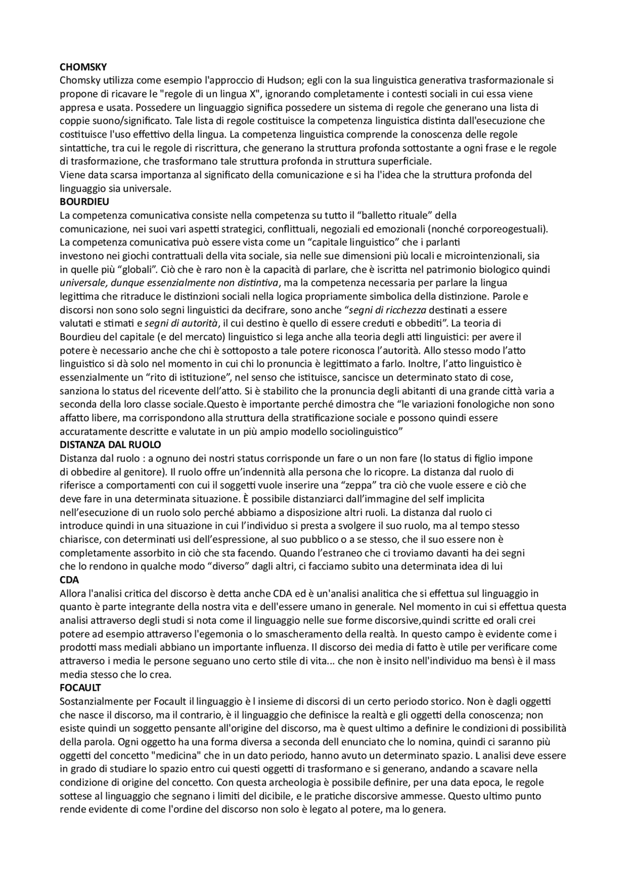Domande E Risposte Sociolinguistica Docsity