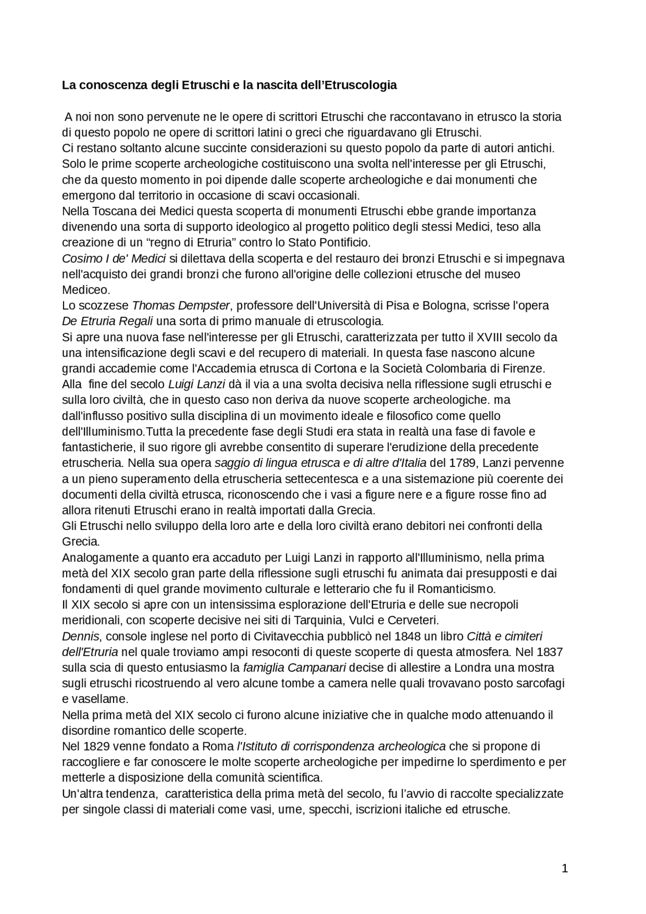 Gli Etruschi Sassatelli Della Fina Docsity