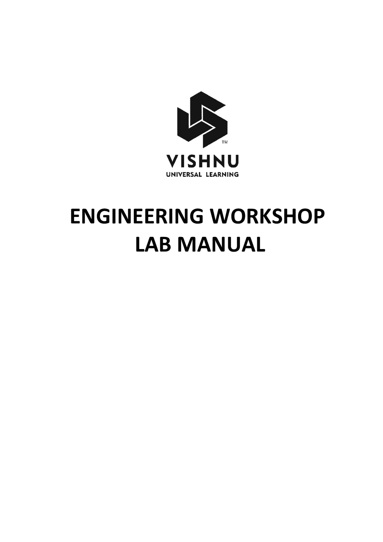 Mechatronics Engineering Workshop Practicals Docsity