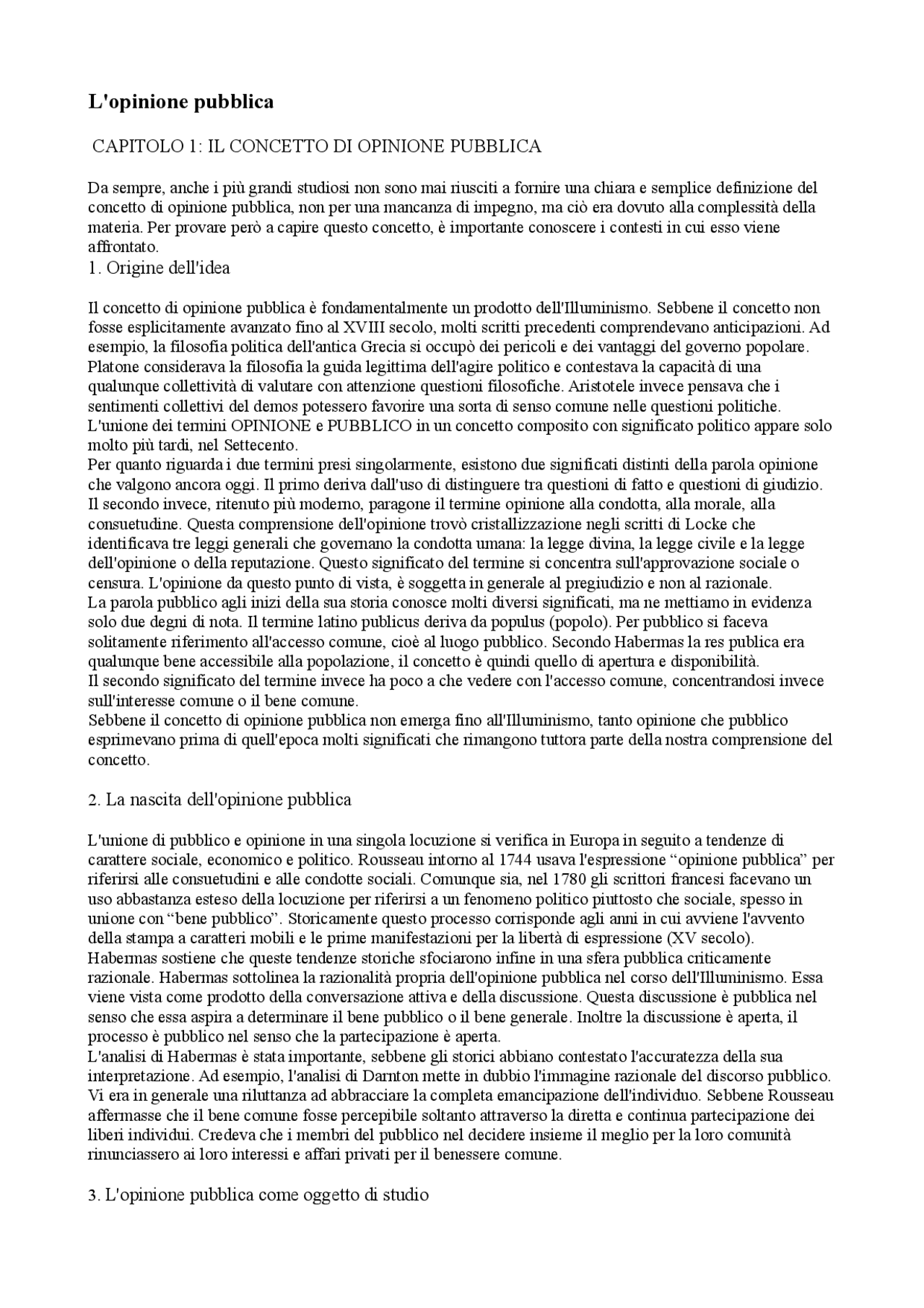 Lopinione Pubblica Vincent Price 2004 Docsity