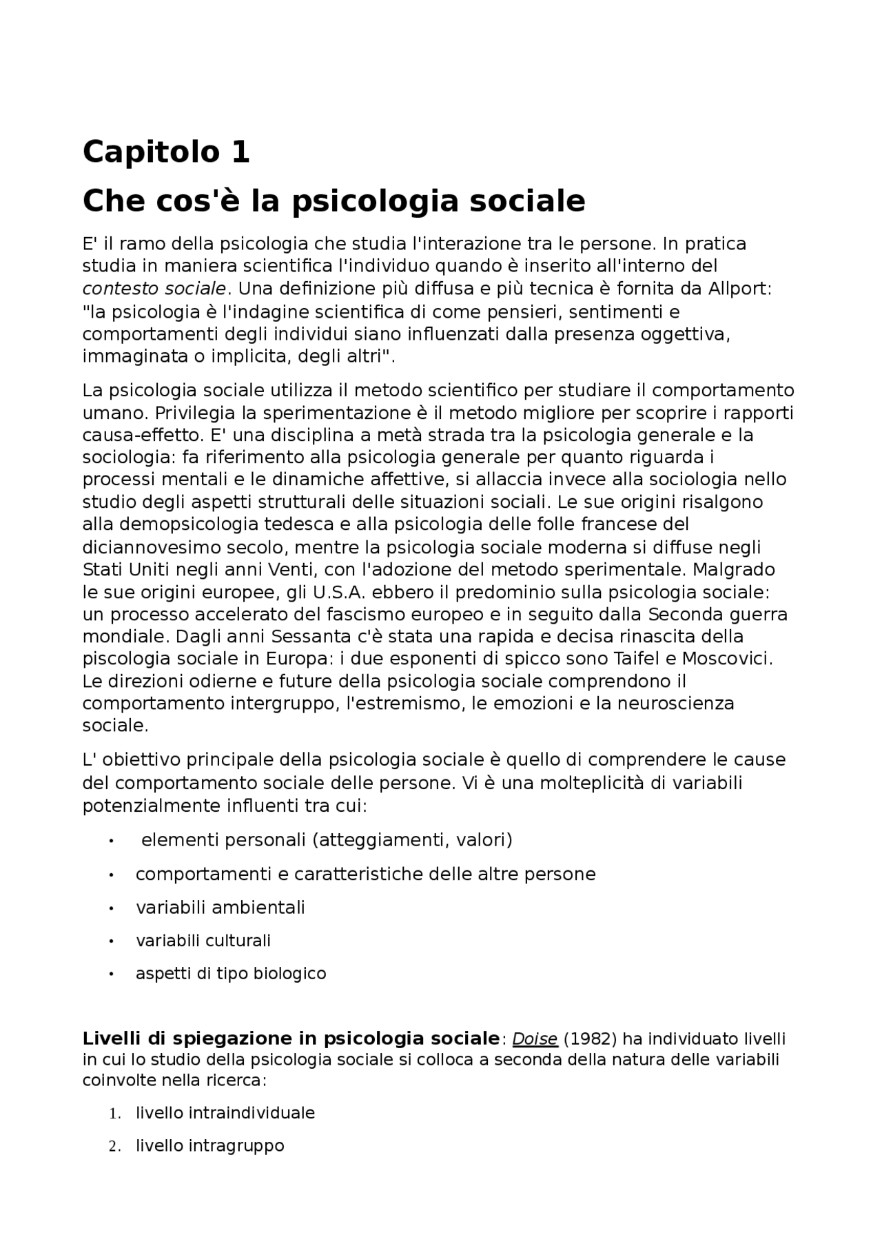 Hogg E Vaughan Psicologia Sociale Pearson Editore Docsity