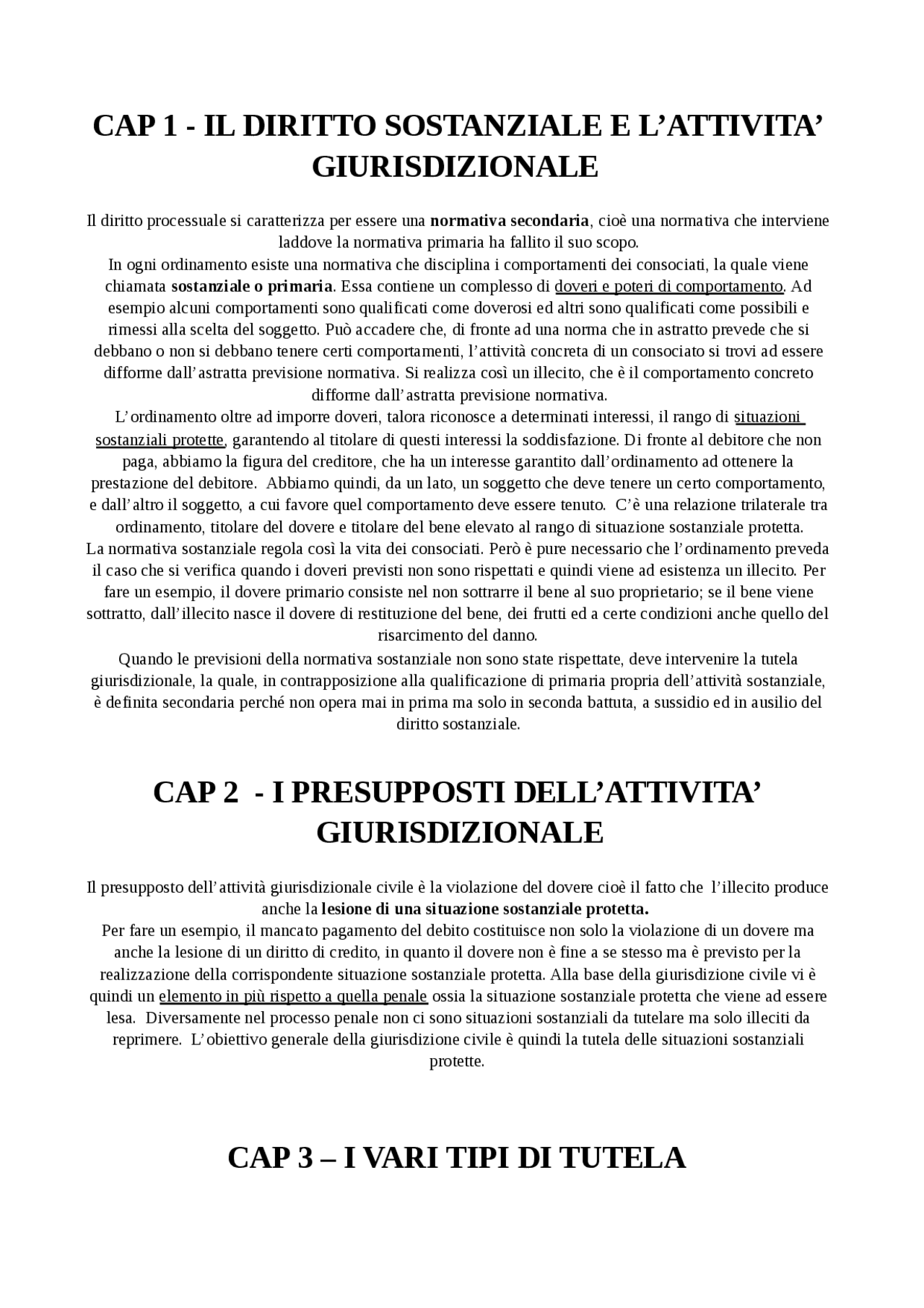 Diritto Processuale Civile Luiso Docsity