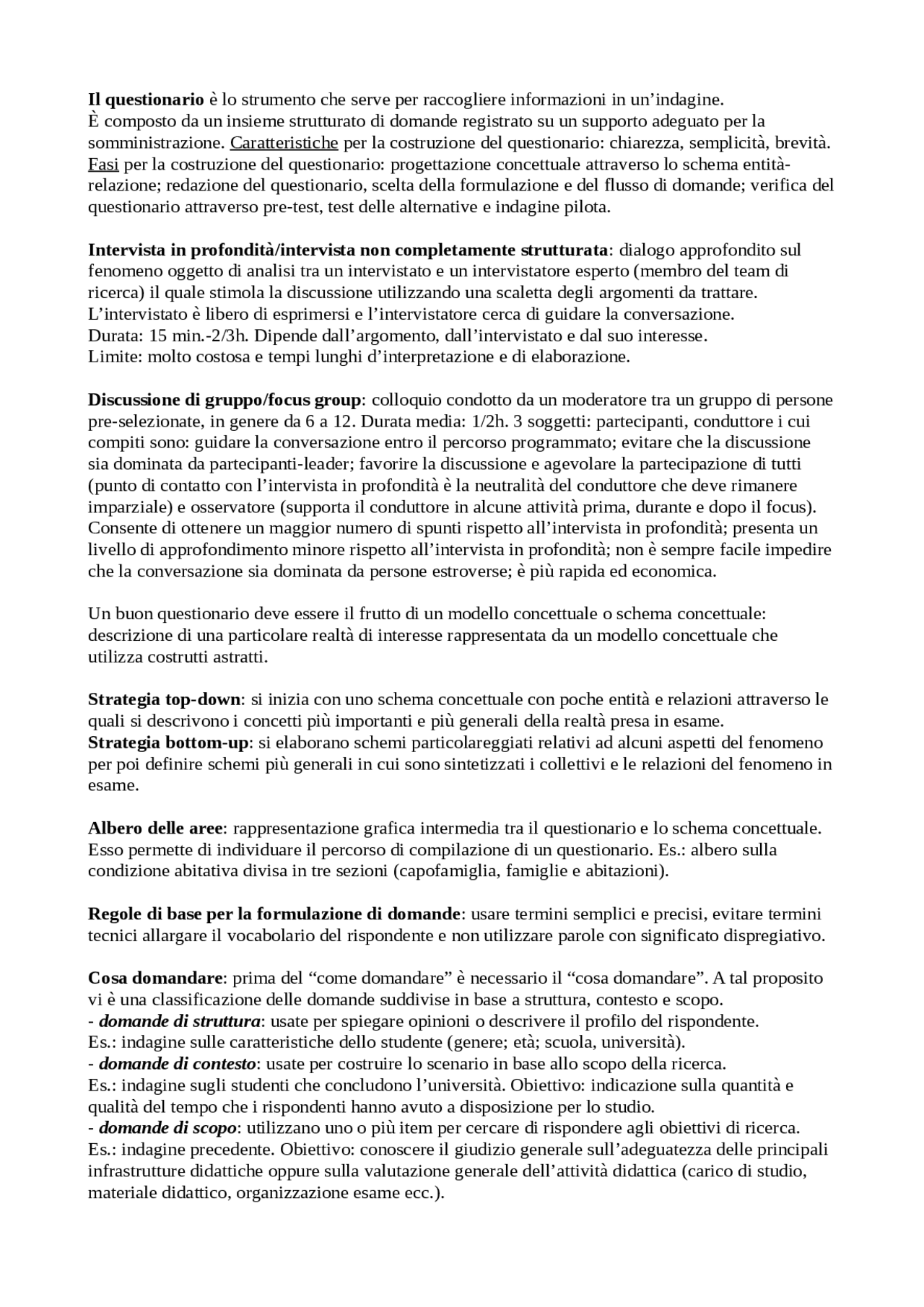Statistica Per Le Scienze Sociali Iezzi Docsity