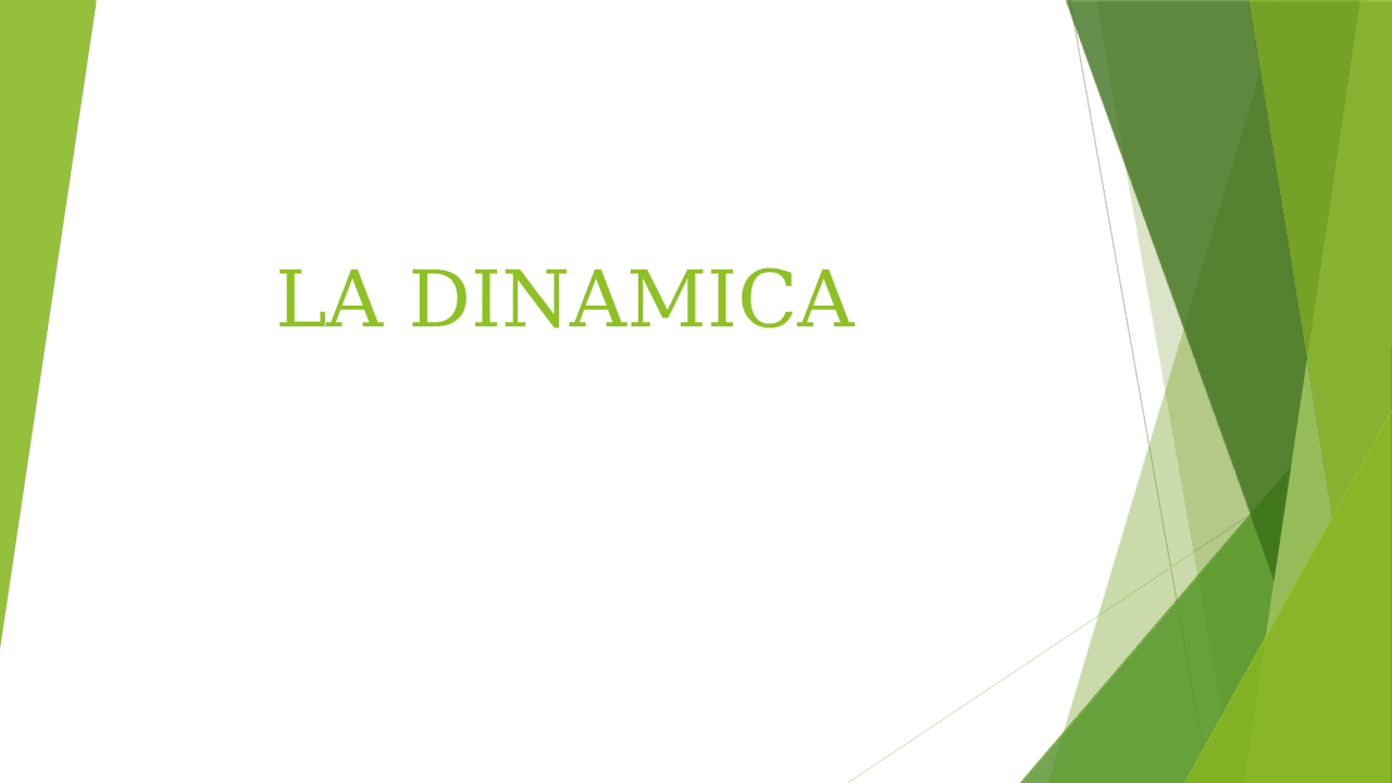 Slide Riassuntive Sulla Dinamica Docsity