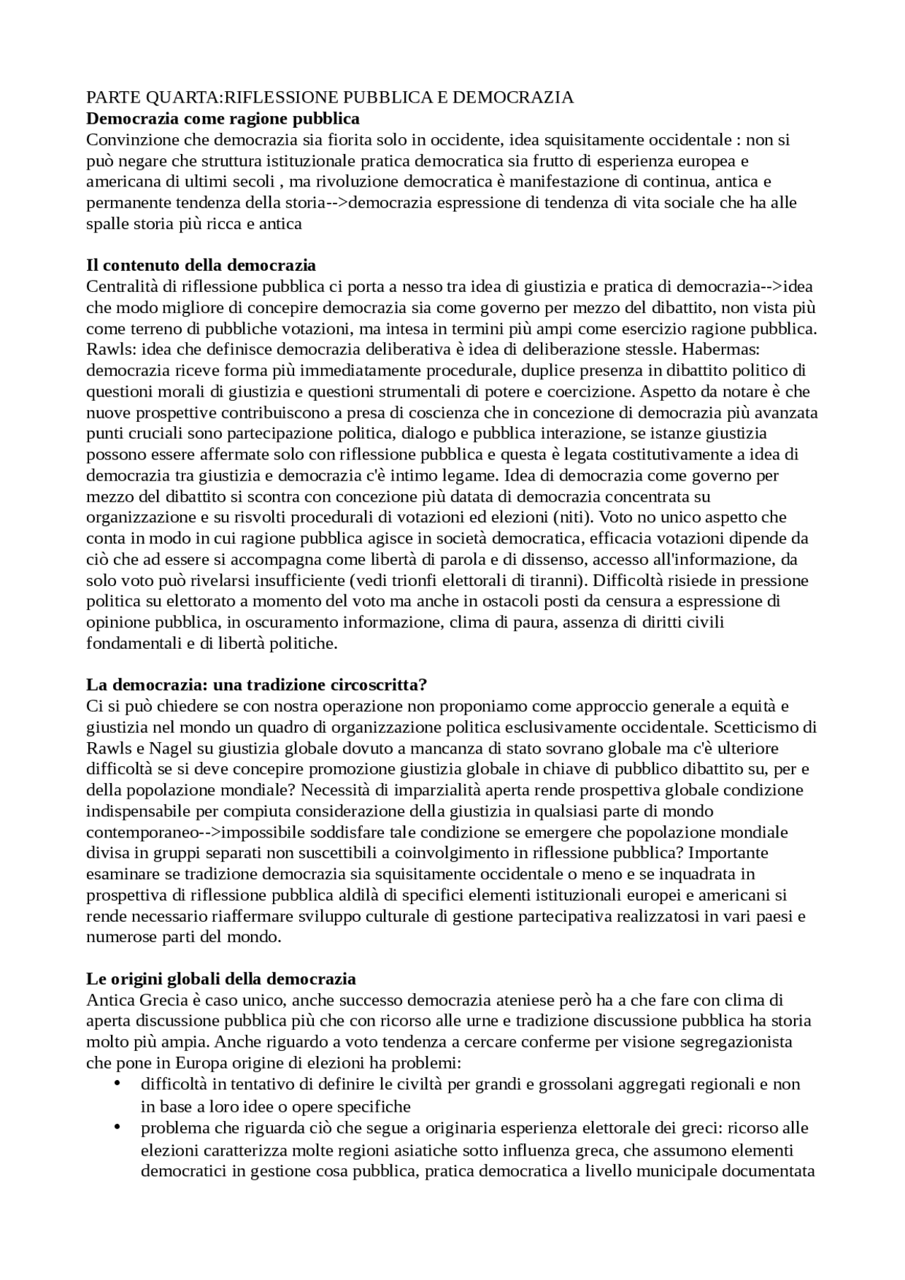 Ultima Parte De Lidea Di Giustizia Amartya Sen Docsity