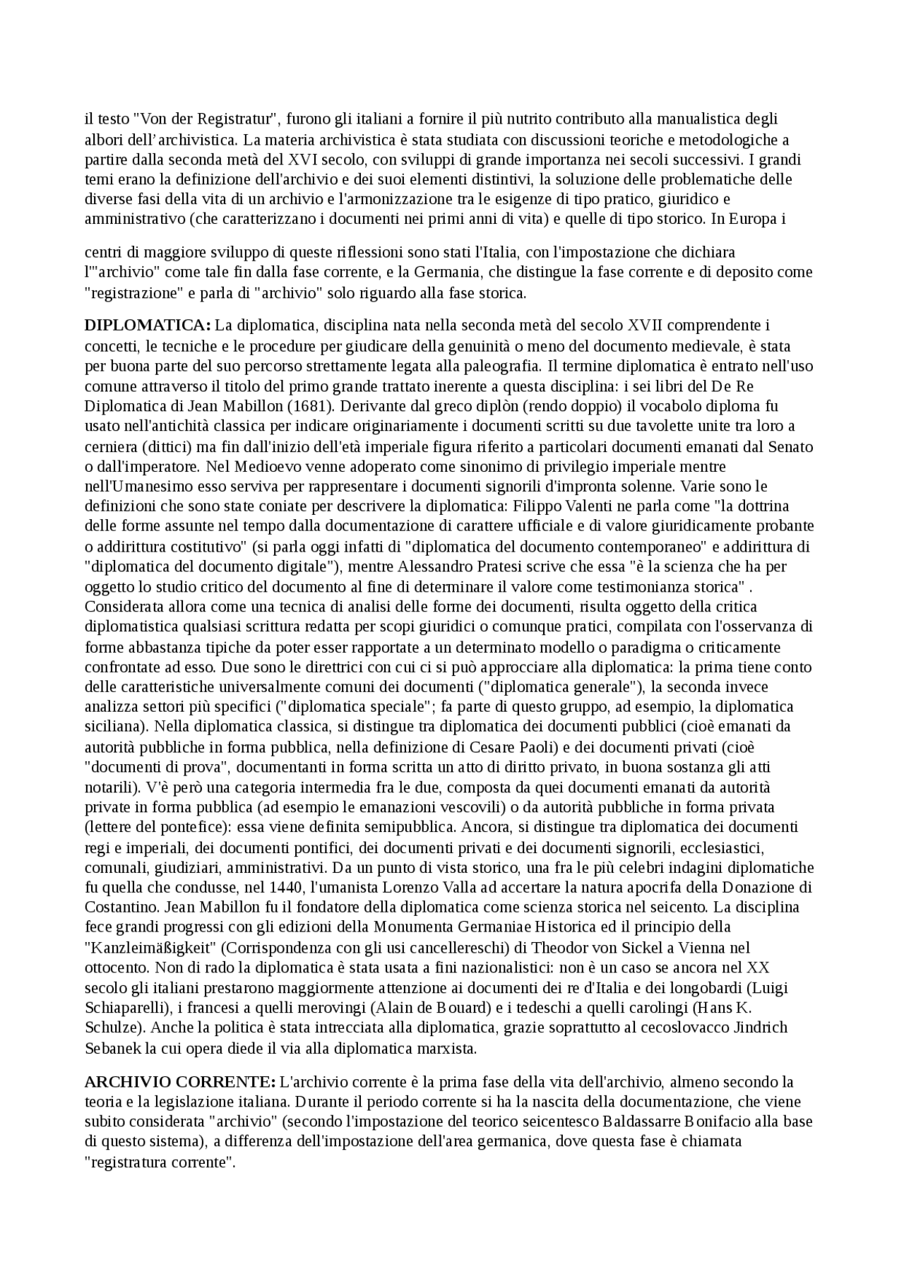 Manuale Archivistica Giuva Guercio Docsity