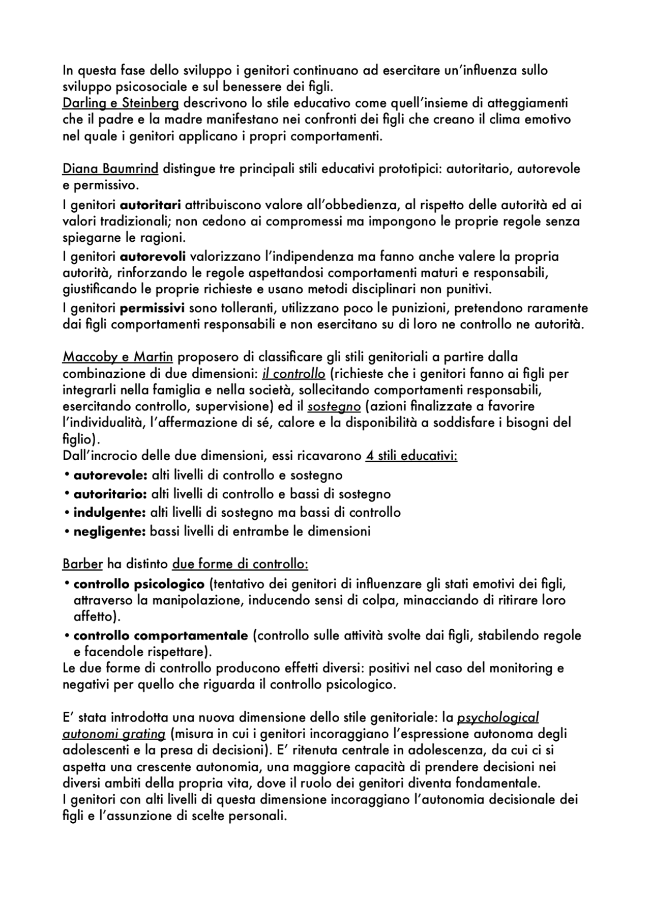 Benessere Psicosociale Riassunto Docsity
