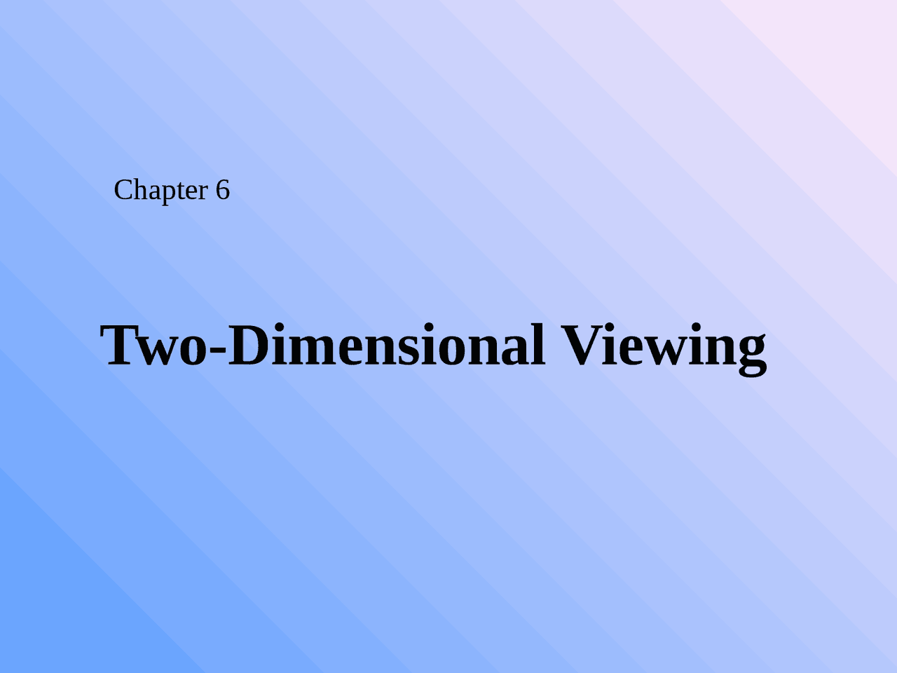 Two Dimensional Viewing Lecture Notes Computer Graphics Docsity