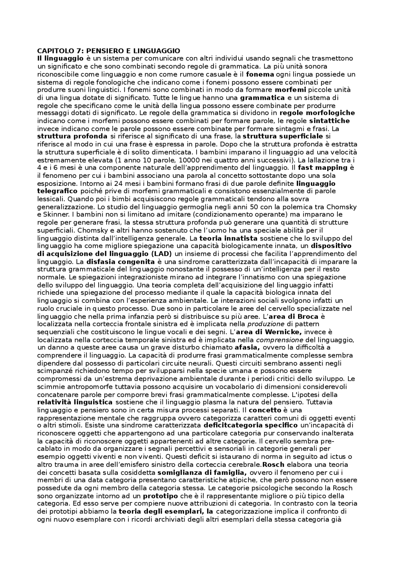 Psicologia Generale Schacter Docsity