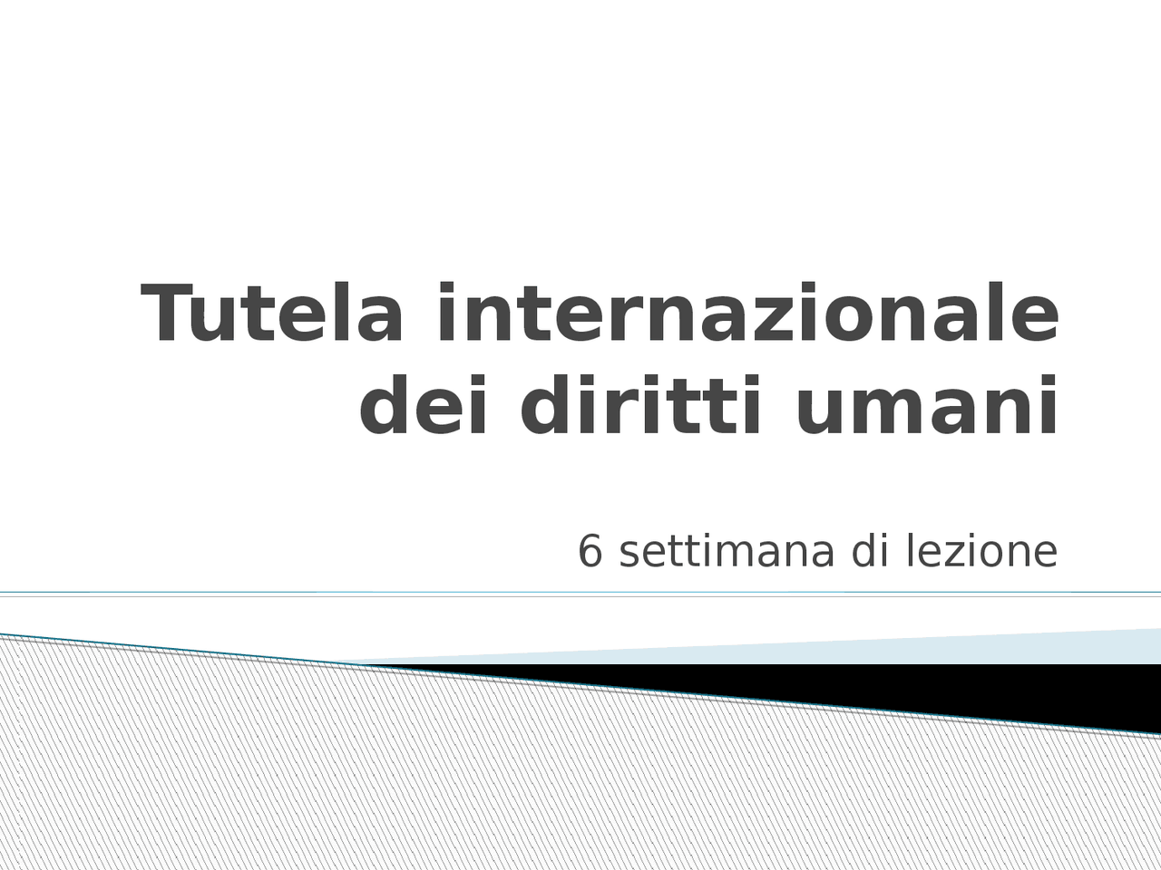 Slide Tutela Dei Diritti Umani Slide Di Diritti Umani Docsity