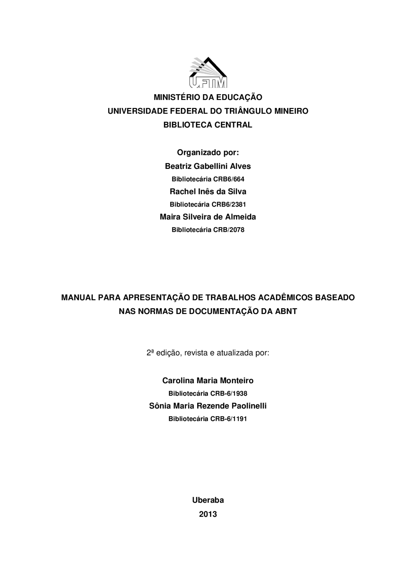 FormataÇÃo De Trabalhos AcadÊmicos Docsity