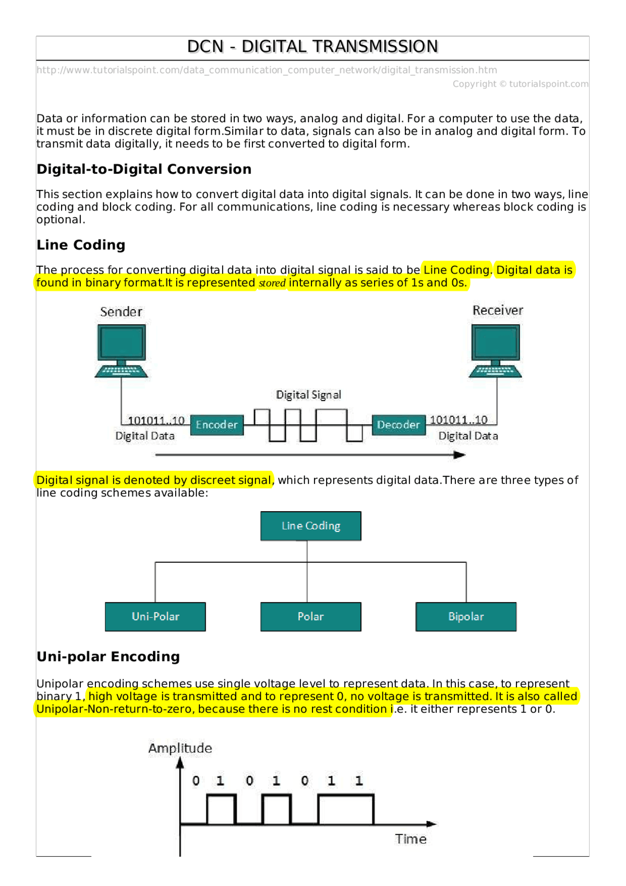 data transmision notes | Lecture notes Data Communication Systems and ...