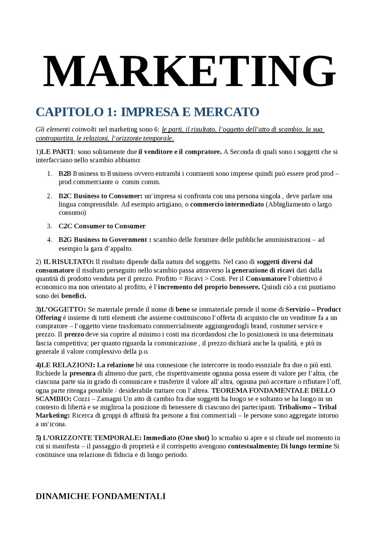 Mattiacci A E Pastore A Marketing Hoepli 2013 Docsity